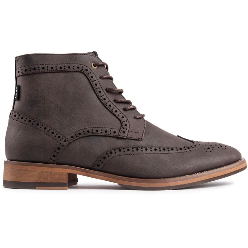 V.gan Vegan Wheat Brogue Boots