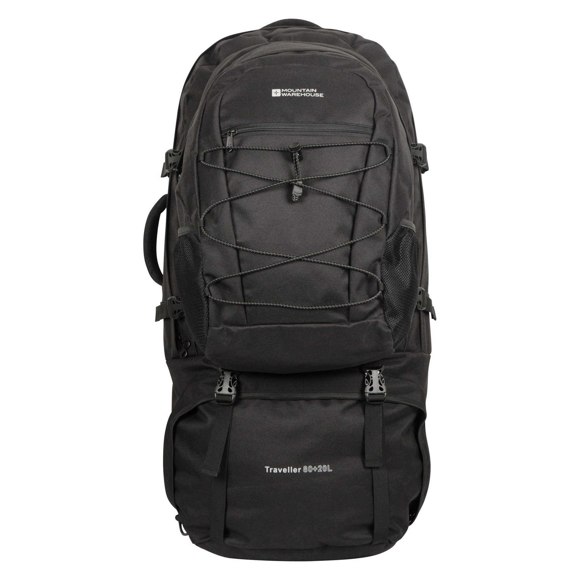 Mountain Warehouse Traveller 100L Backpack (Black)