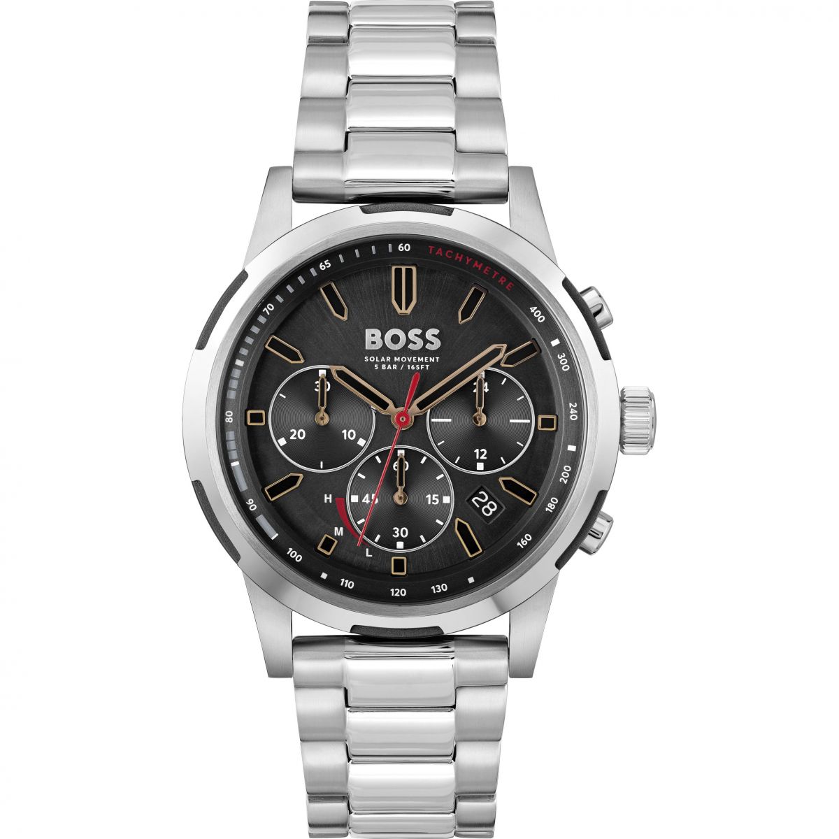 Hugo Boss Solgrade Men's Silver Watch 1514032
