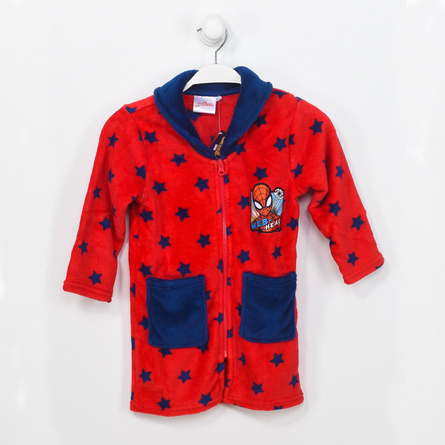 Spiderman long sleeve tufted robe HU7375 boy