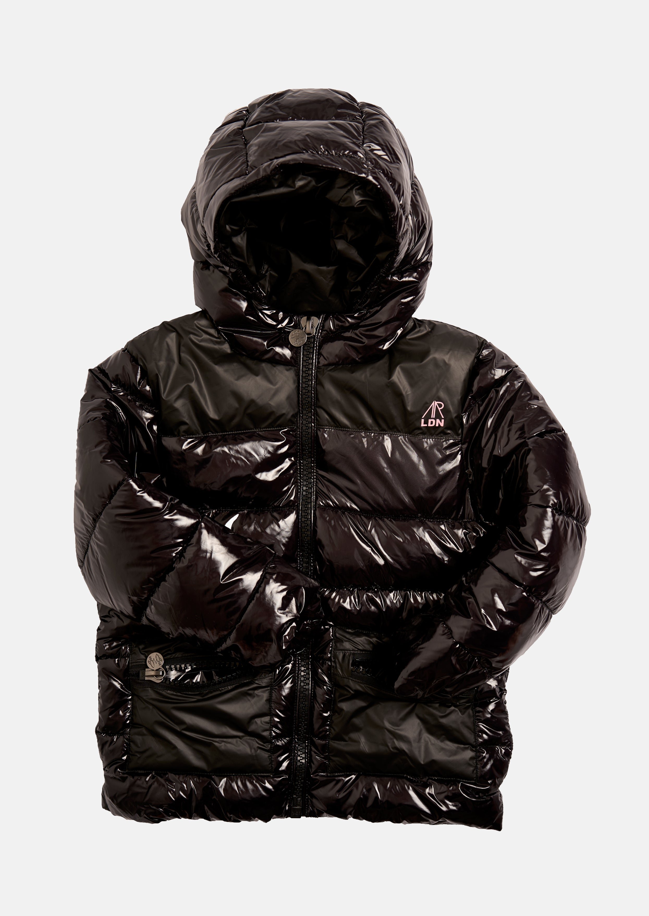 Mila High Shine Puffa Coat