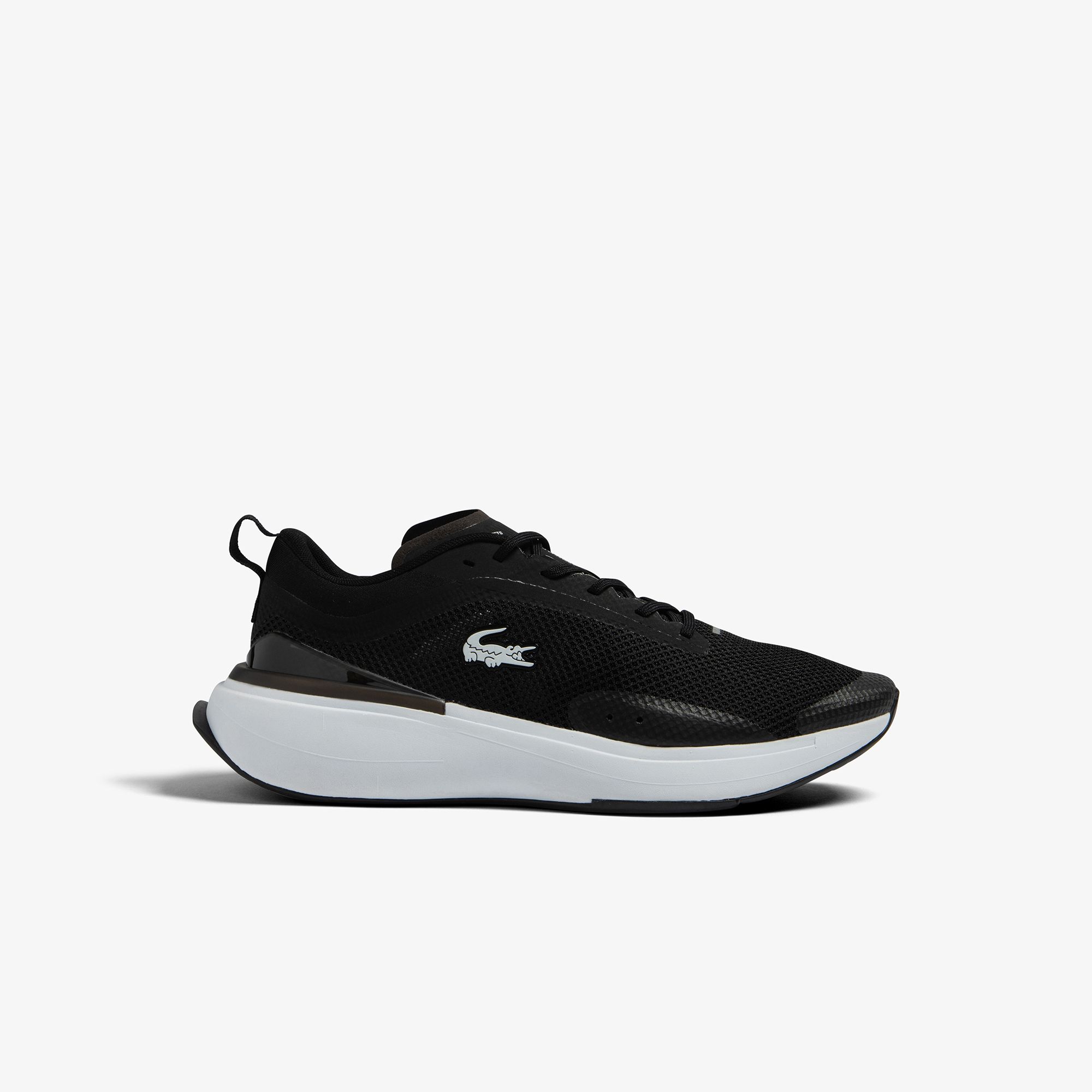 Men's Lacoste Run Spin EVO Trainers in Black-White