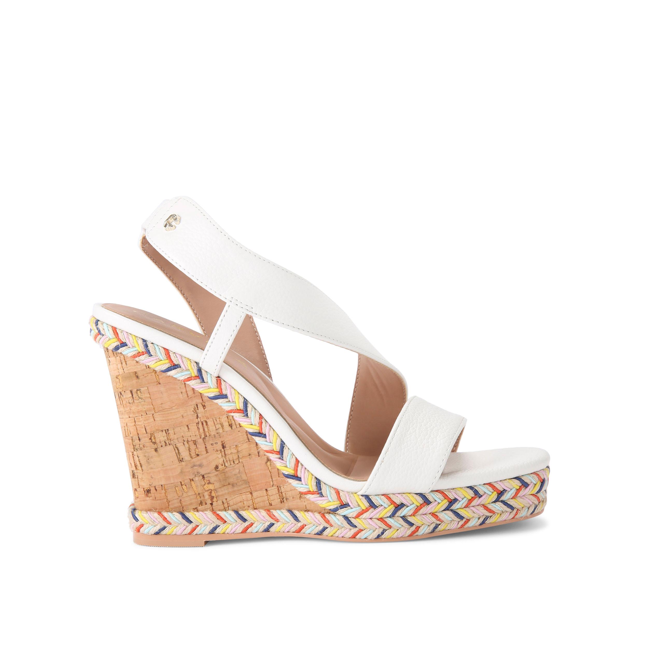 Carvela Leather Gala Wedge 110 Heels