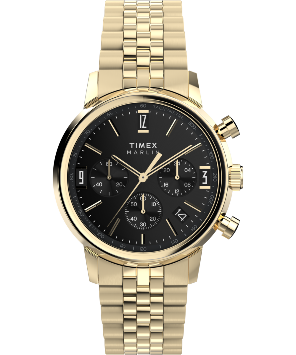 Timex Marlin Gold Herren Armbanduhr TW2W59900