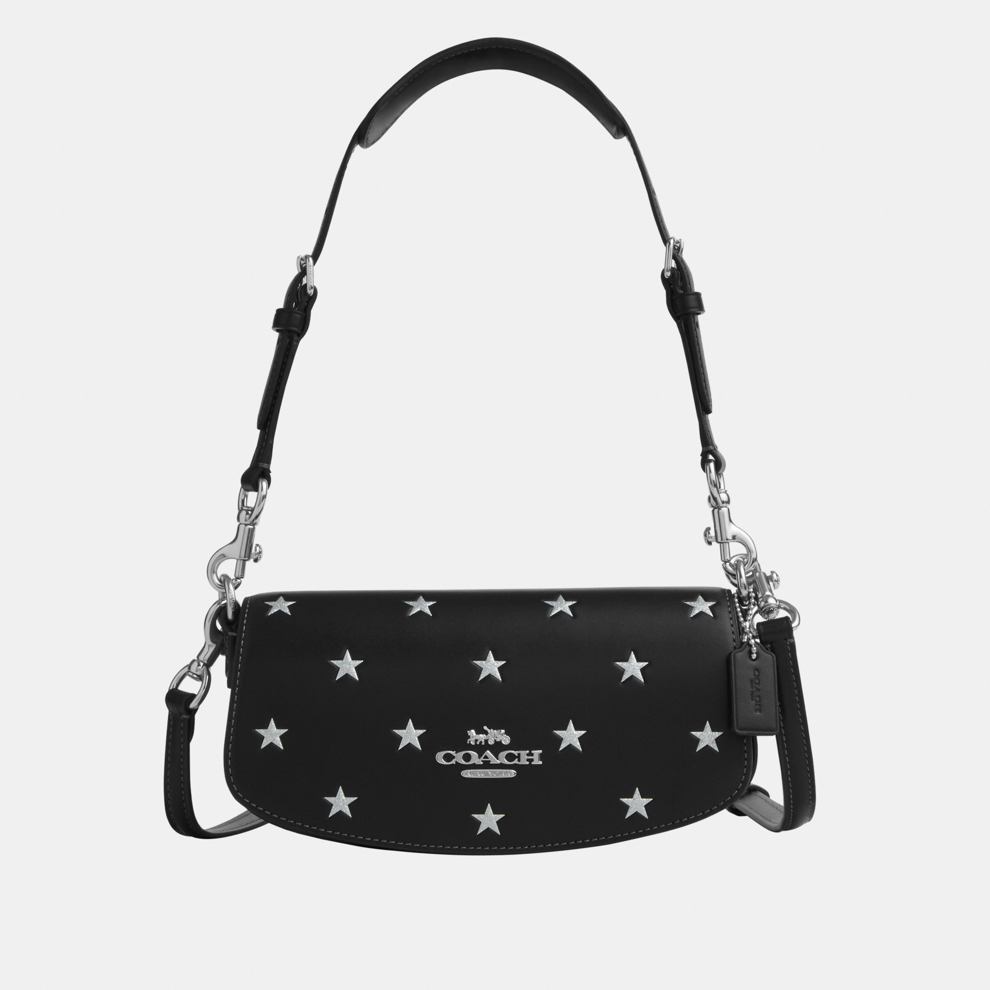 Andrea Small Shoulder Bag in Star Print
