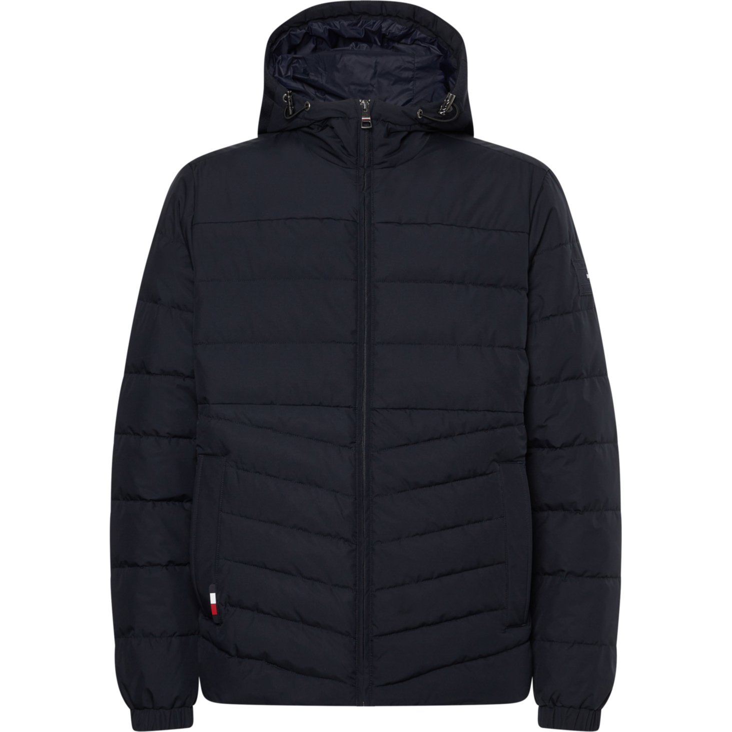 Tommy Hilfiger Jacka Vinter Branded Hooded Jacka Blå