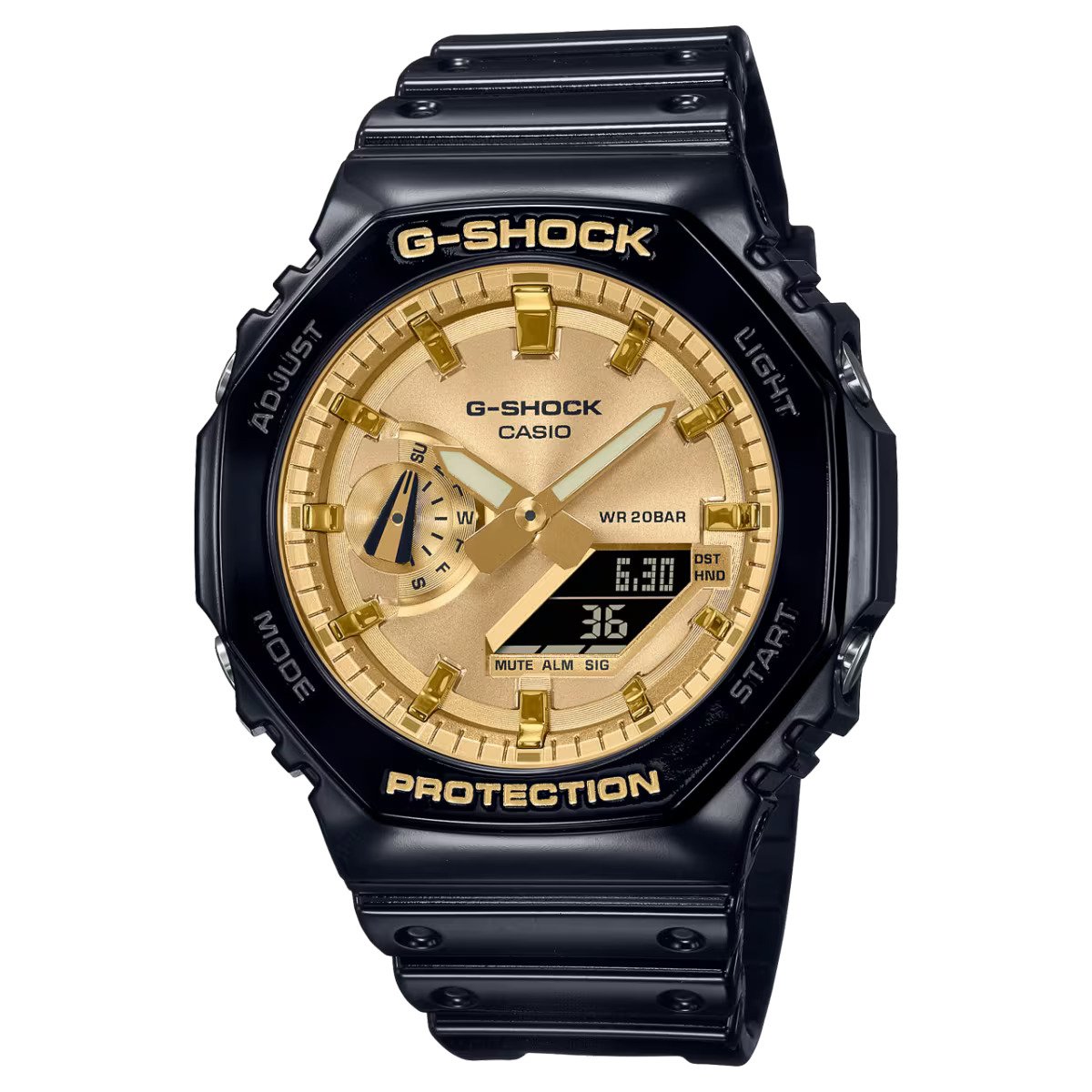 Casio G-shock Heren Horloge Zwart GA-2100GB-1AER
