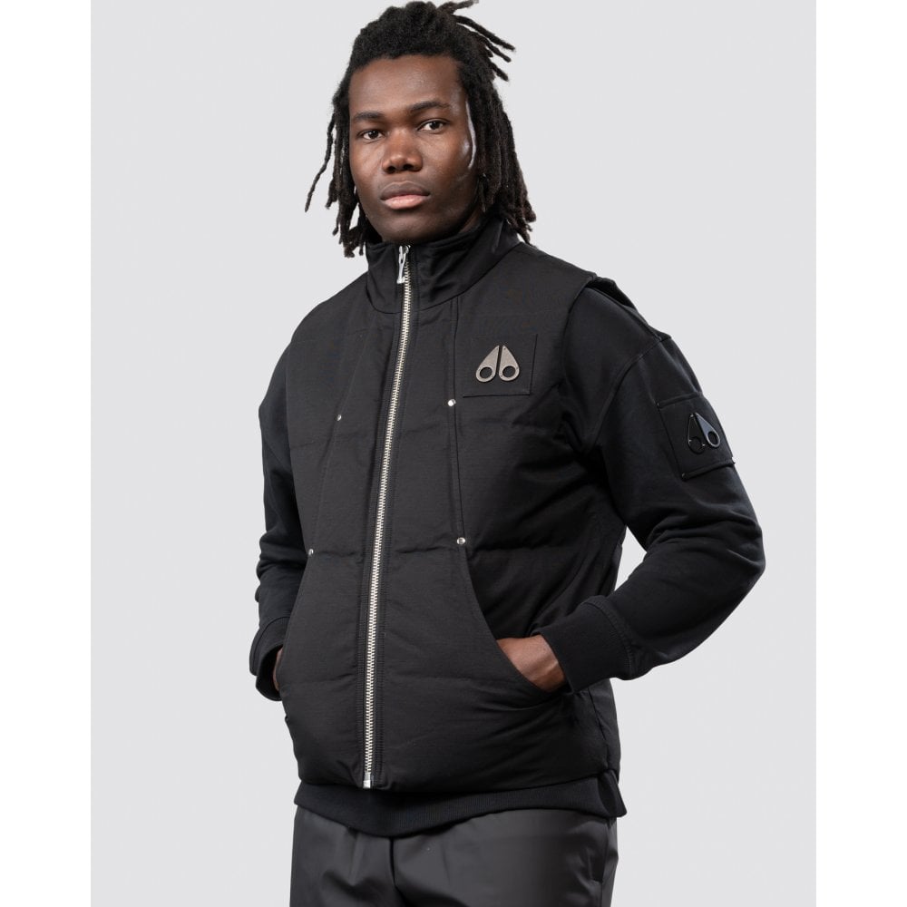 Moose Knuckles Mens Montreal Gilet Black