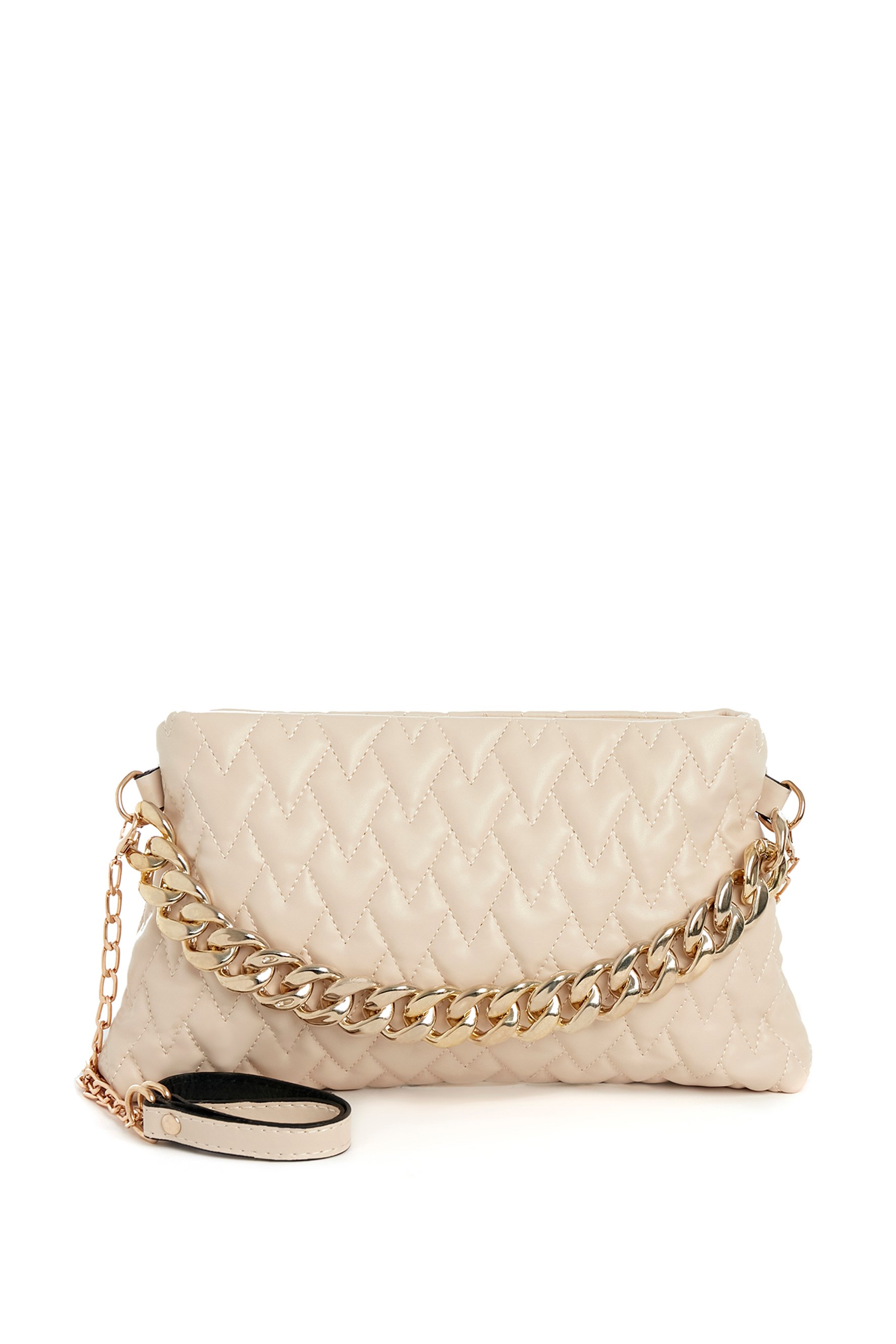 Beige Cross Body Bag