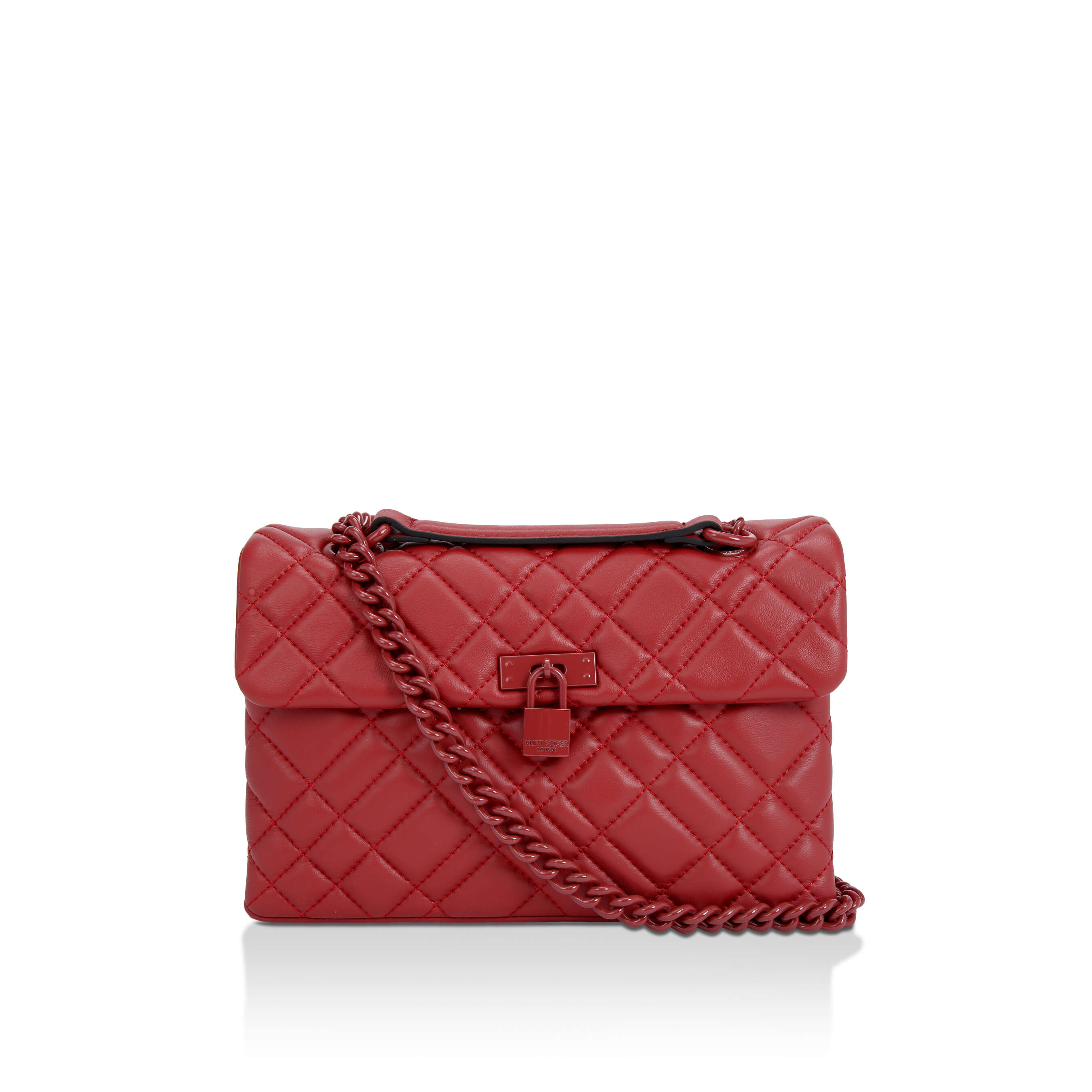 Kurt Geiger London Leather Kgl Brixton Lock Bag