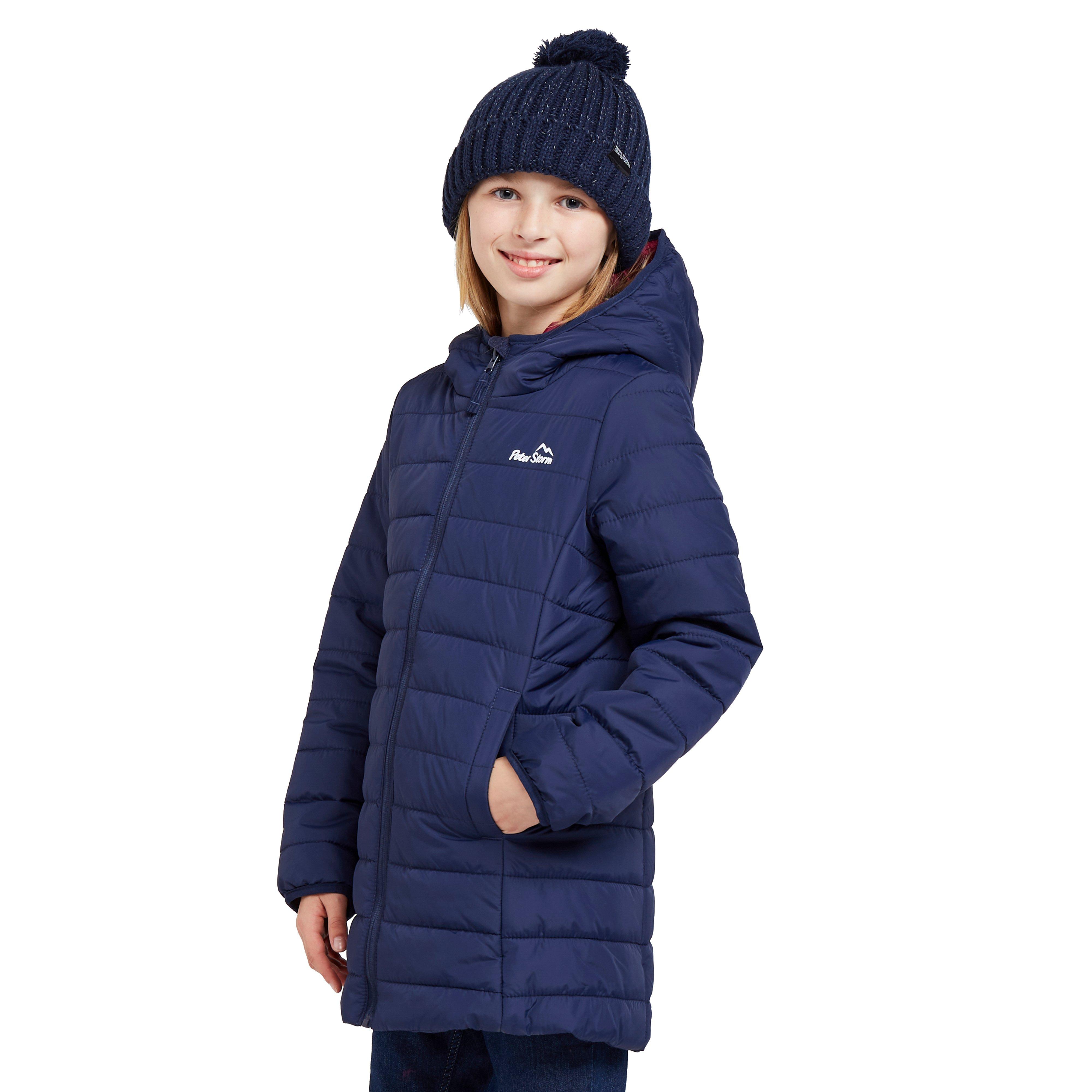 Peter Storm Kids' Blisco II Insulated & Water Repellent Longline Puffer ...