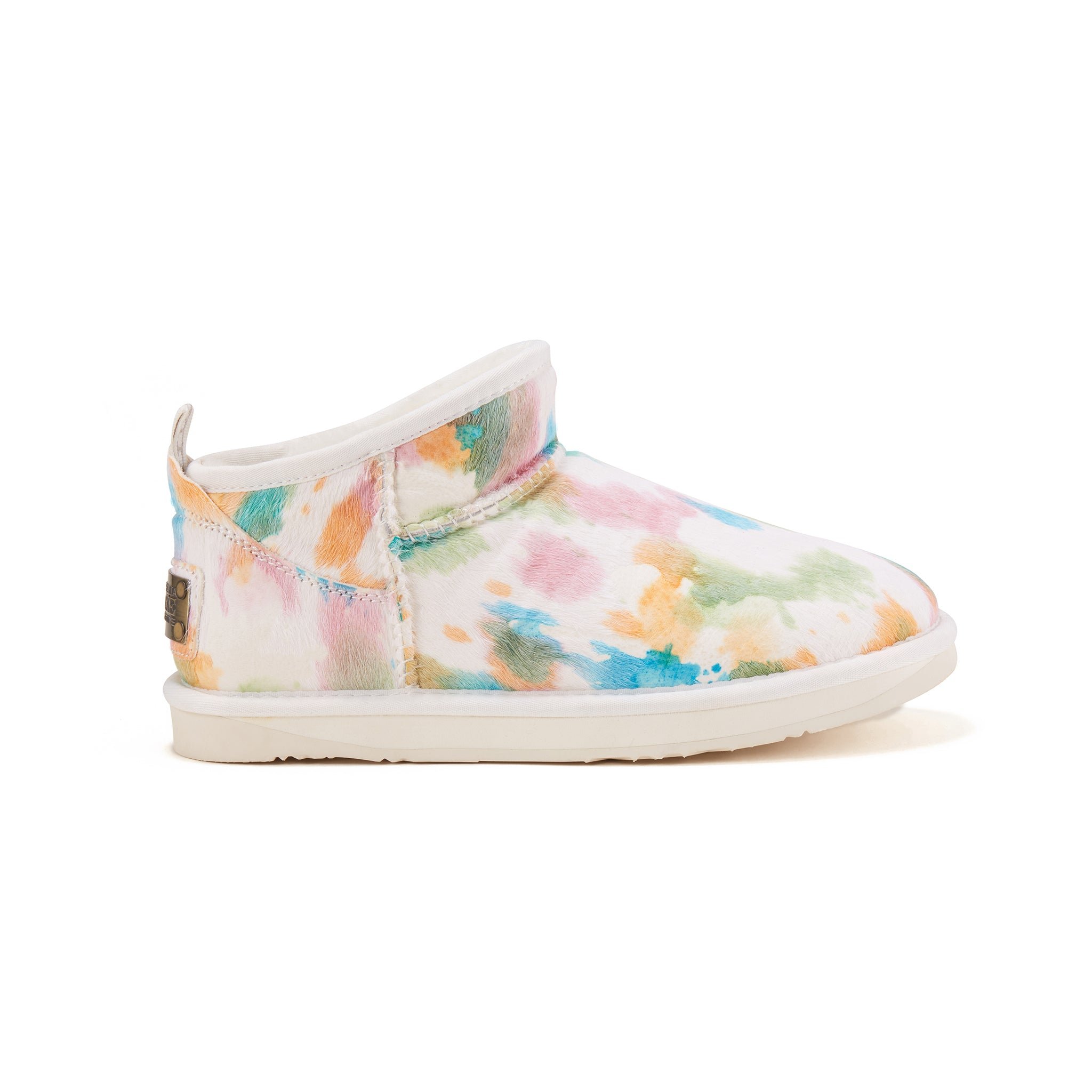 Australia Luxe Cosy Ultra Short Watercolor Splat Boots