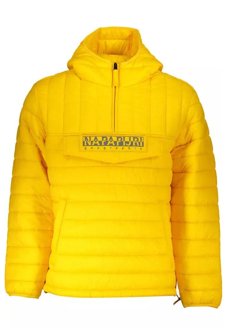 Napapijri Heren Gele Polyamide Jas