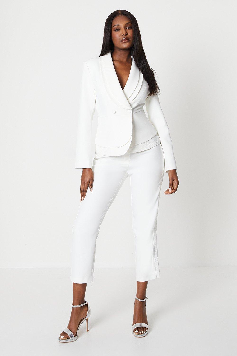 Lace Insert Trouser