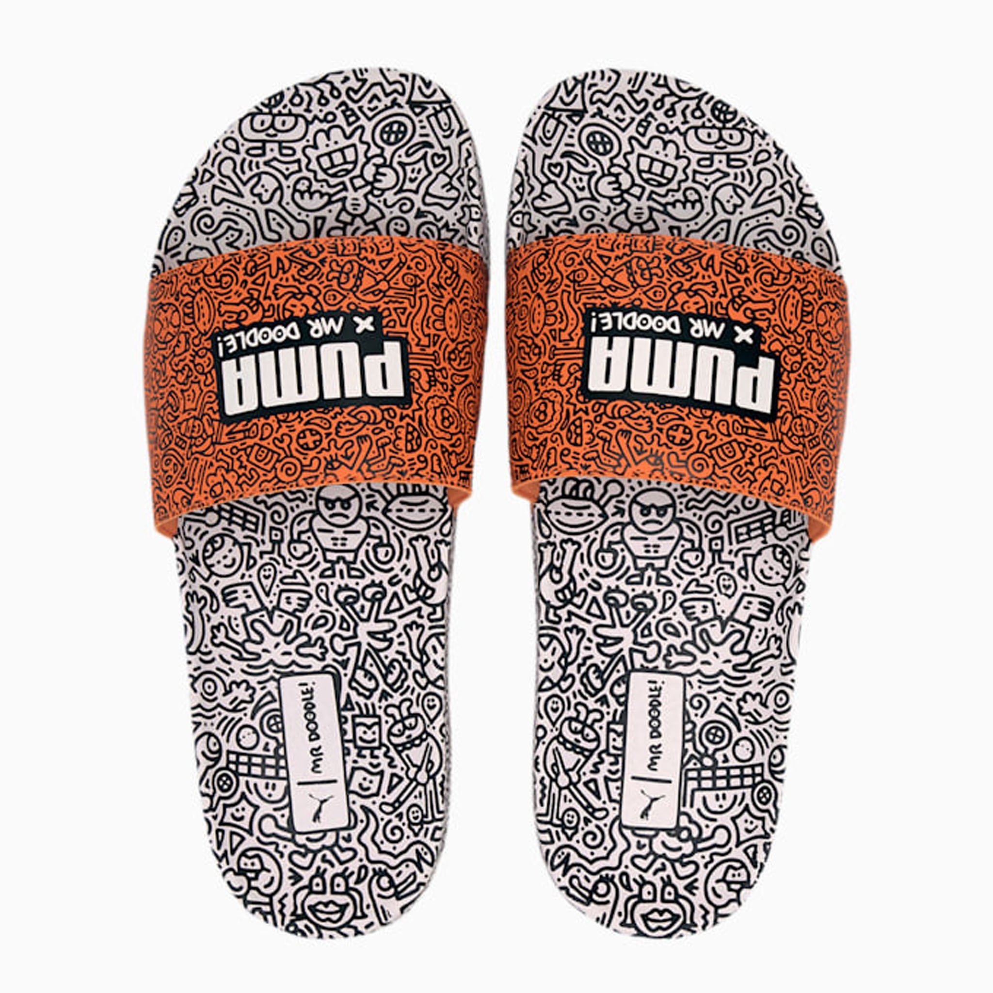 Puma x Mr Doodle Leadcat 20 Multicolor Womens Sliders