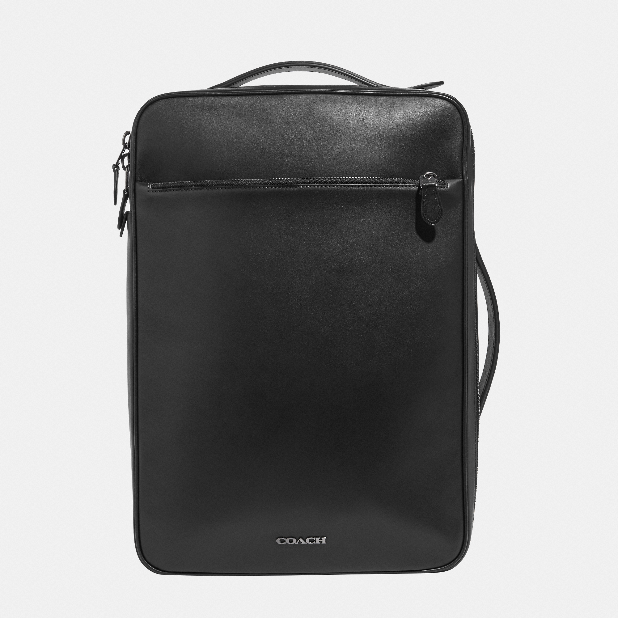 Graham Convertible Backpack in Smooth Leather Bag