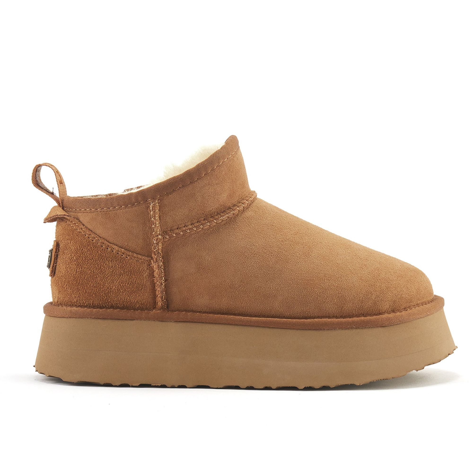Cosy Ultra Short Chestnut Boot