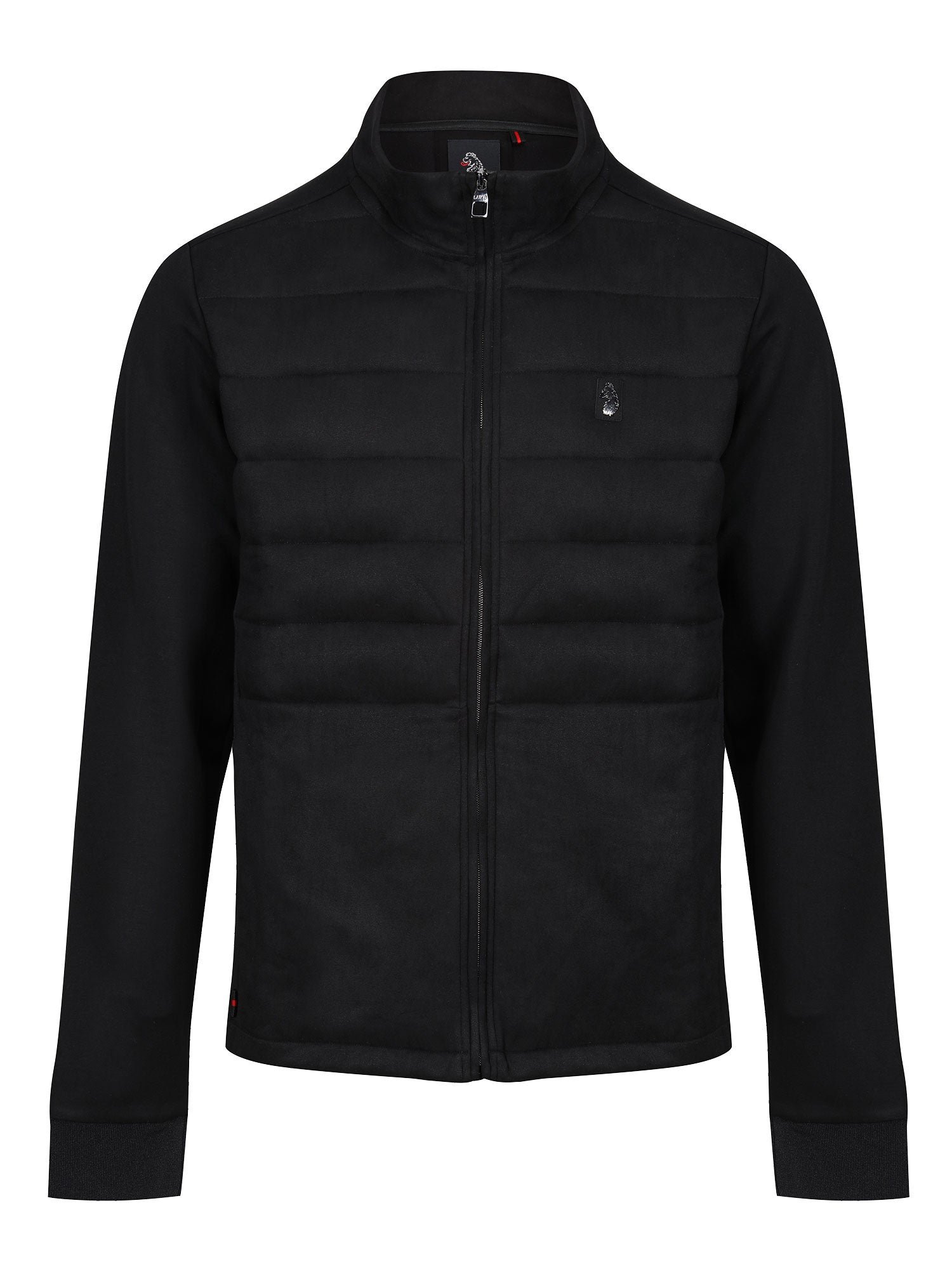 Luke 1977 Men's Cromwell Premium Faux Suede Jacket in Black