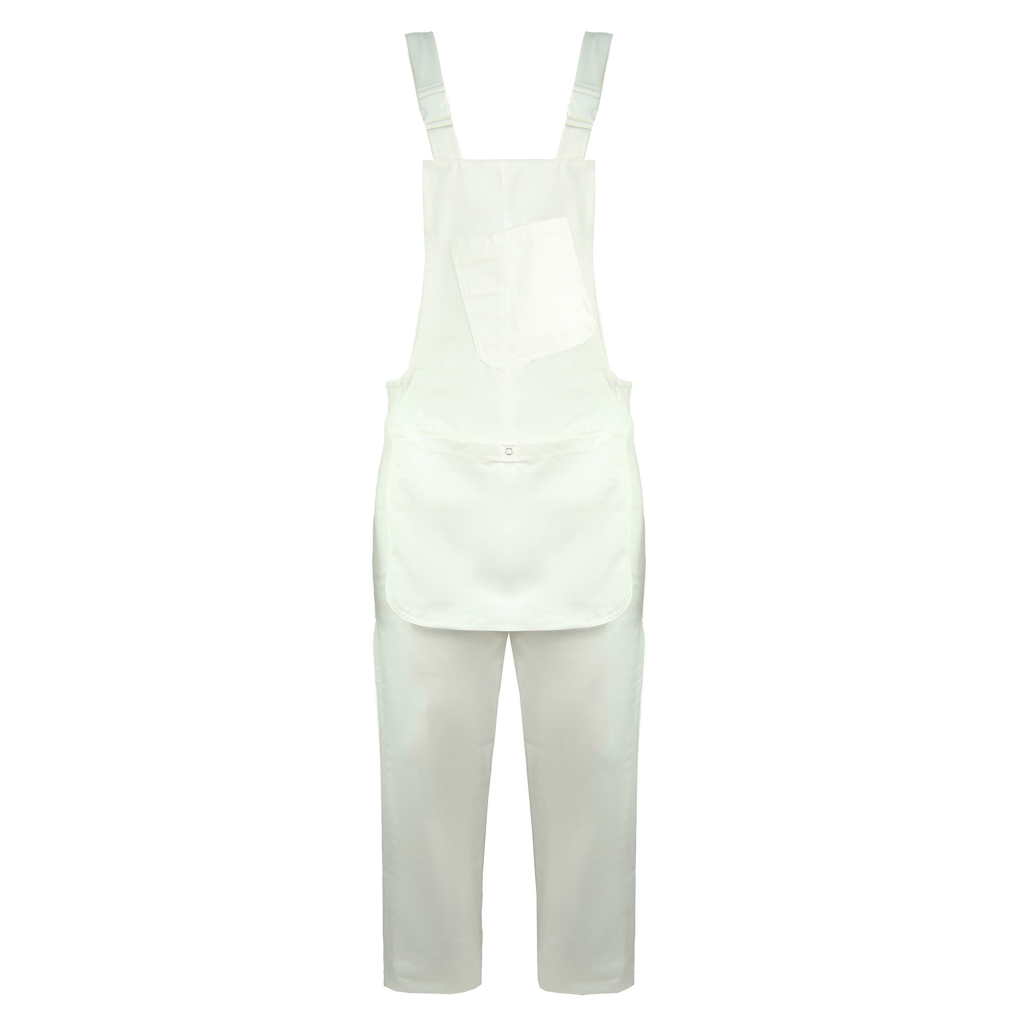 Dickies Painters Bib & Brace Vit overall för män