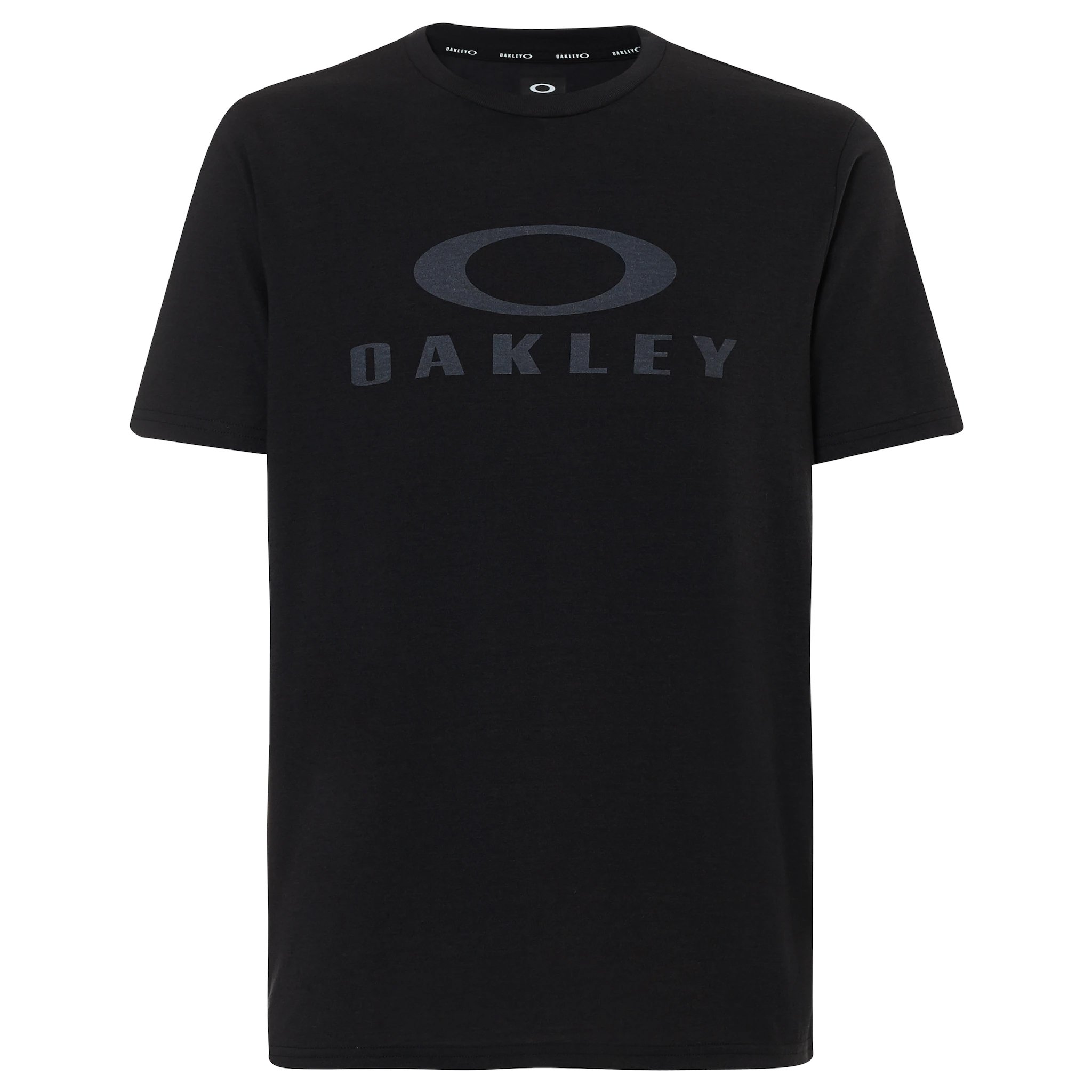 Oakley Short Sleeve Crew Neck Black Mens O Bark T-Shirt 457130 02E