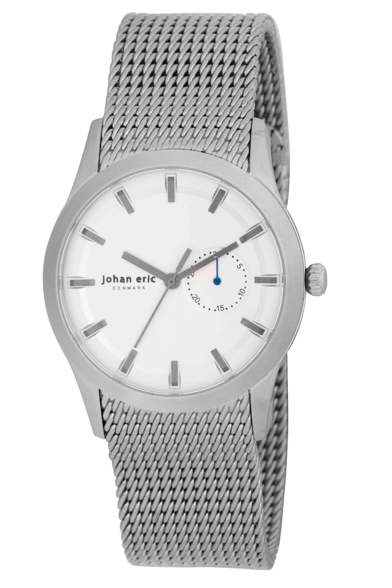 Johan Eric Mens Silver Stainless Steel Watch