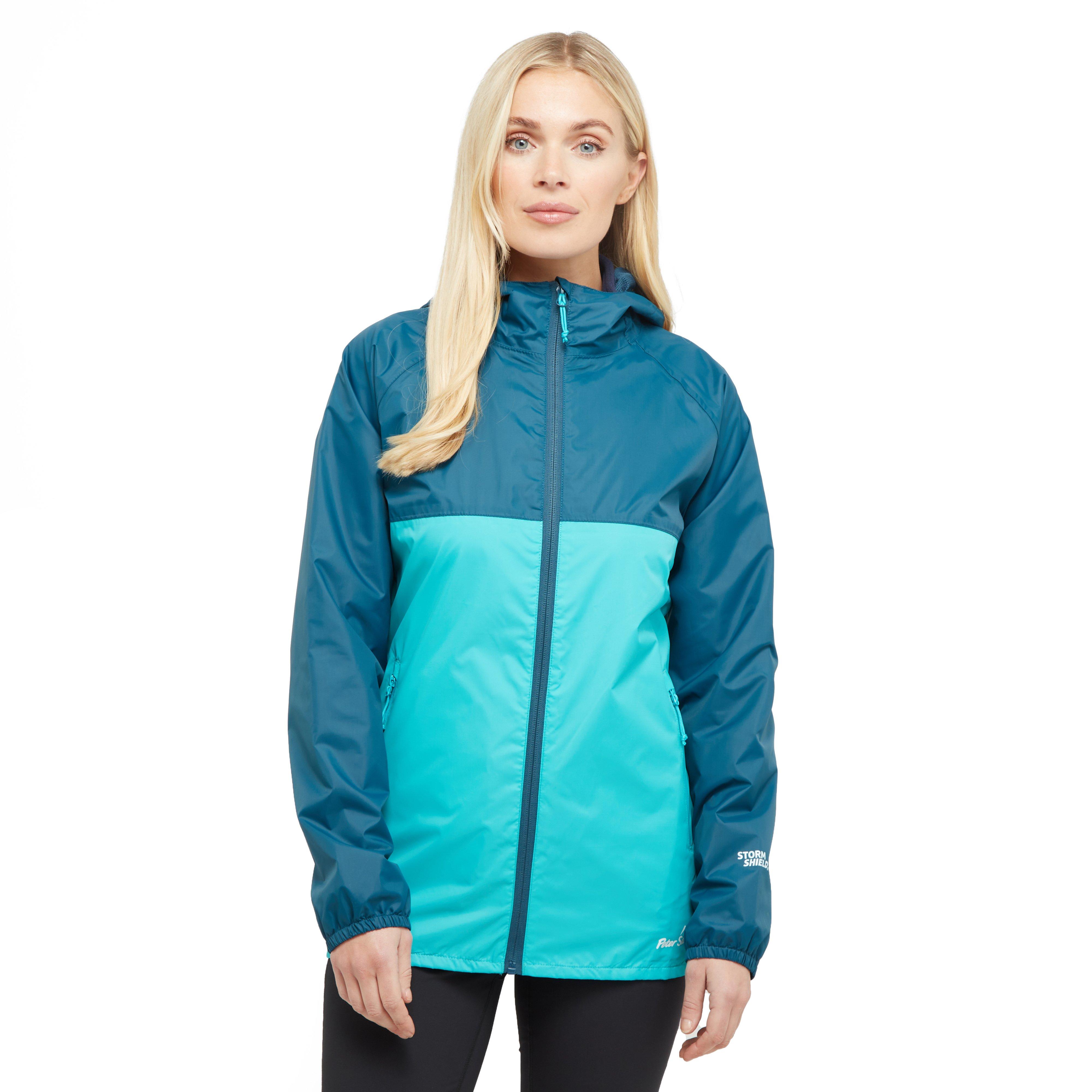 Peter Storm Women's Cyclone Lightweight Waterproof Jacket with Fitted ...