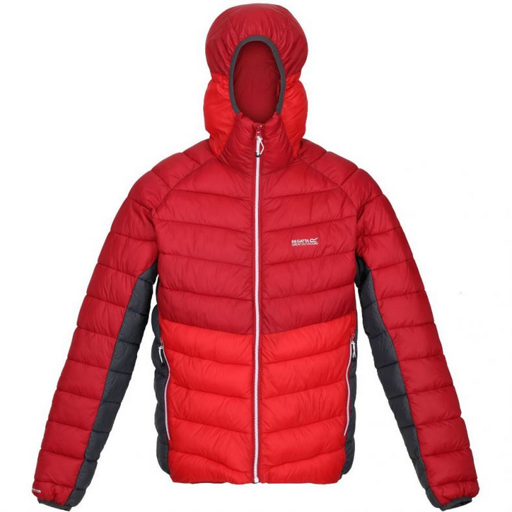 Regatta Mens Harrock Puffer Jacket (Dark Red/Chinese Red)