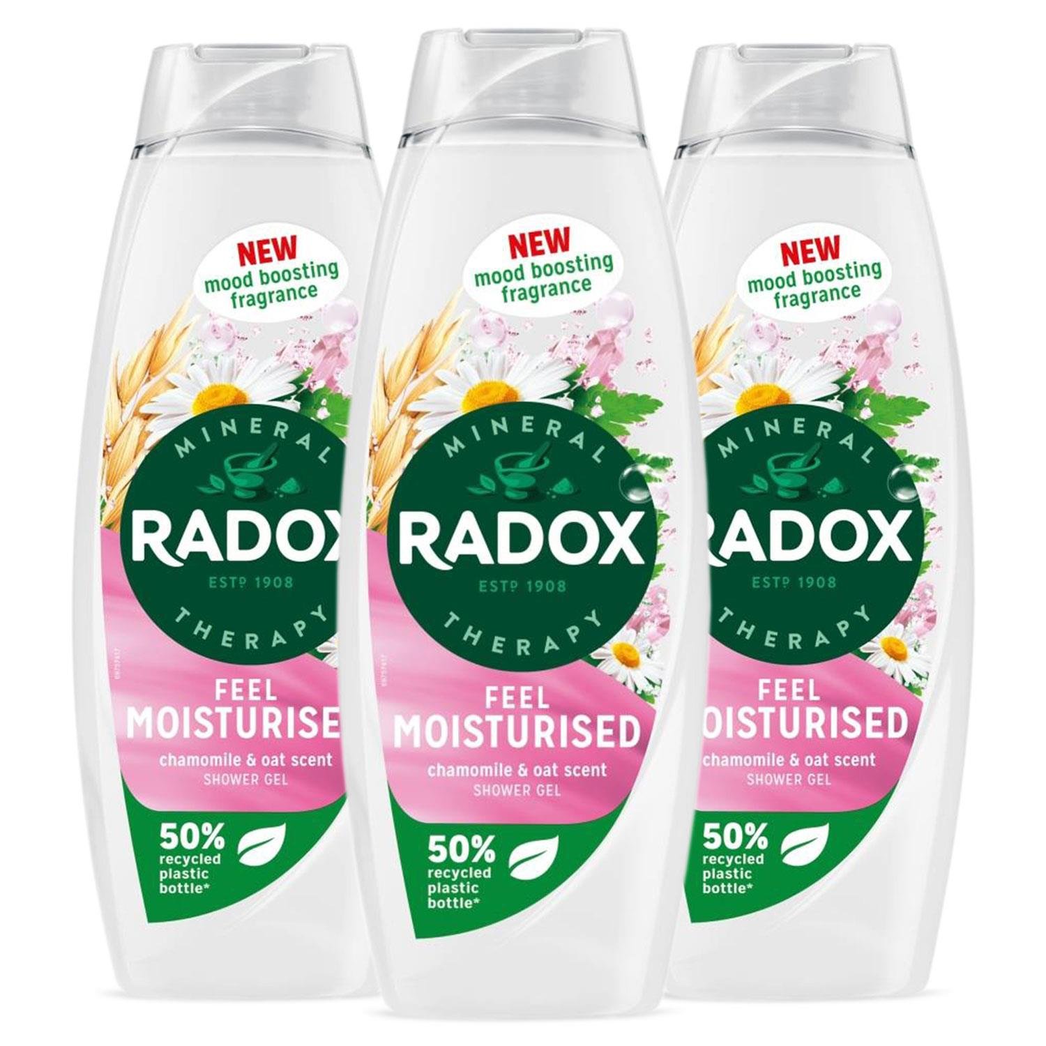 Radox Mineral Therapy Shower Gel Feel Moisturised Mood Boosting ...