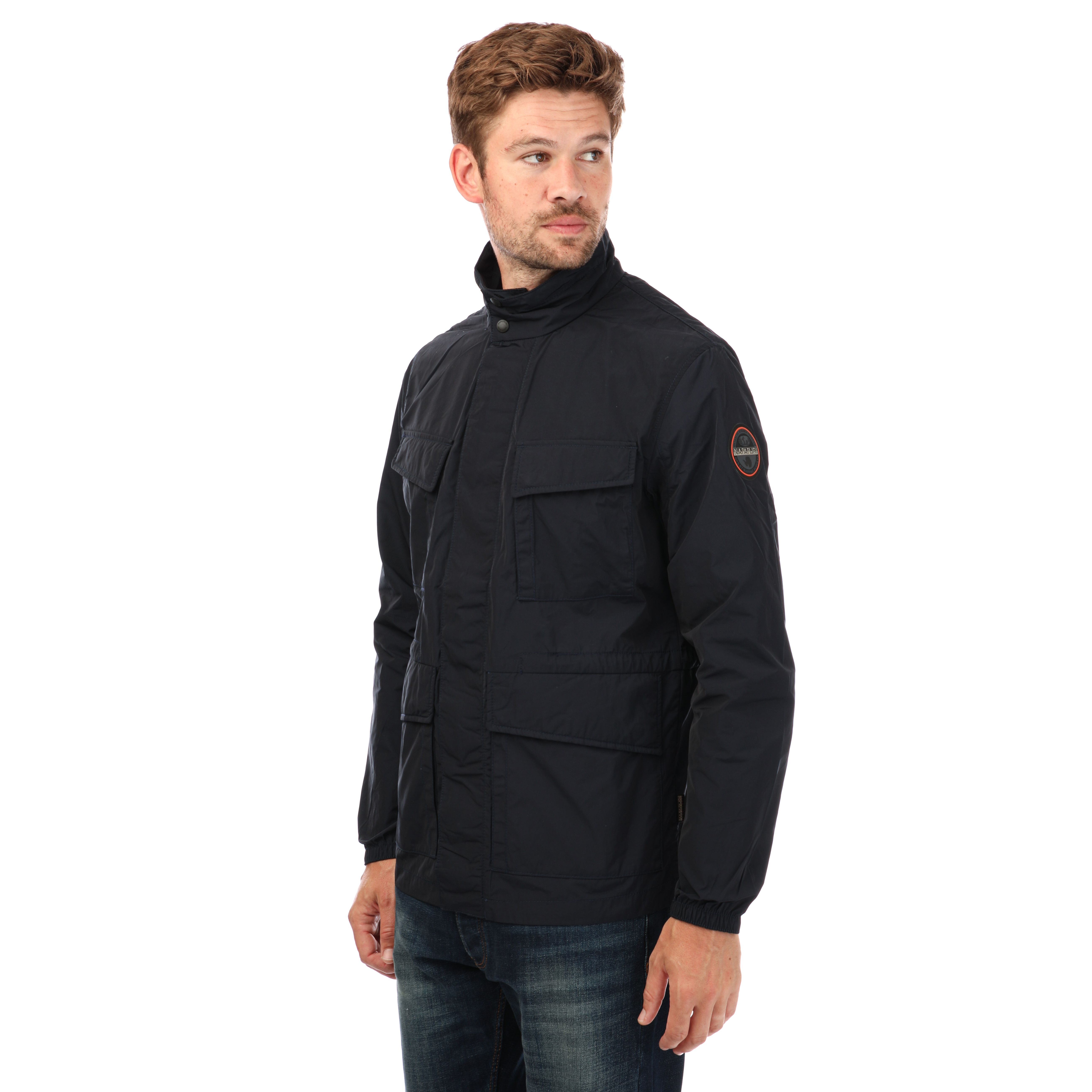 Men's Napapijri Inti Jacket in Blue