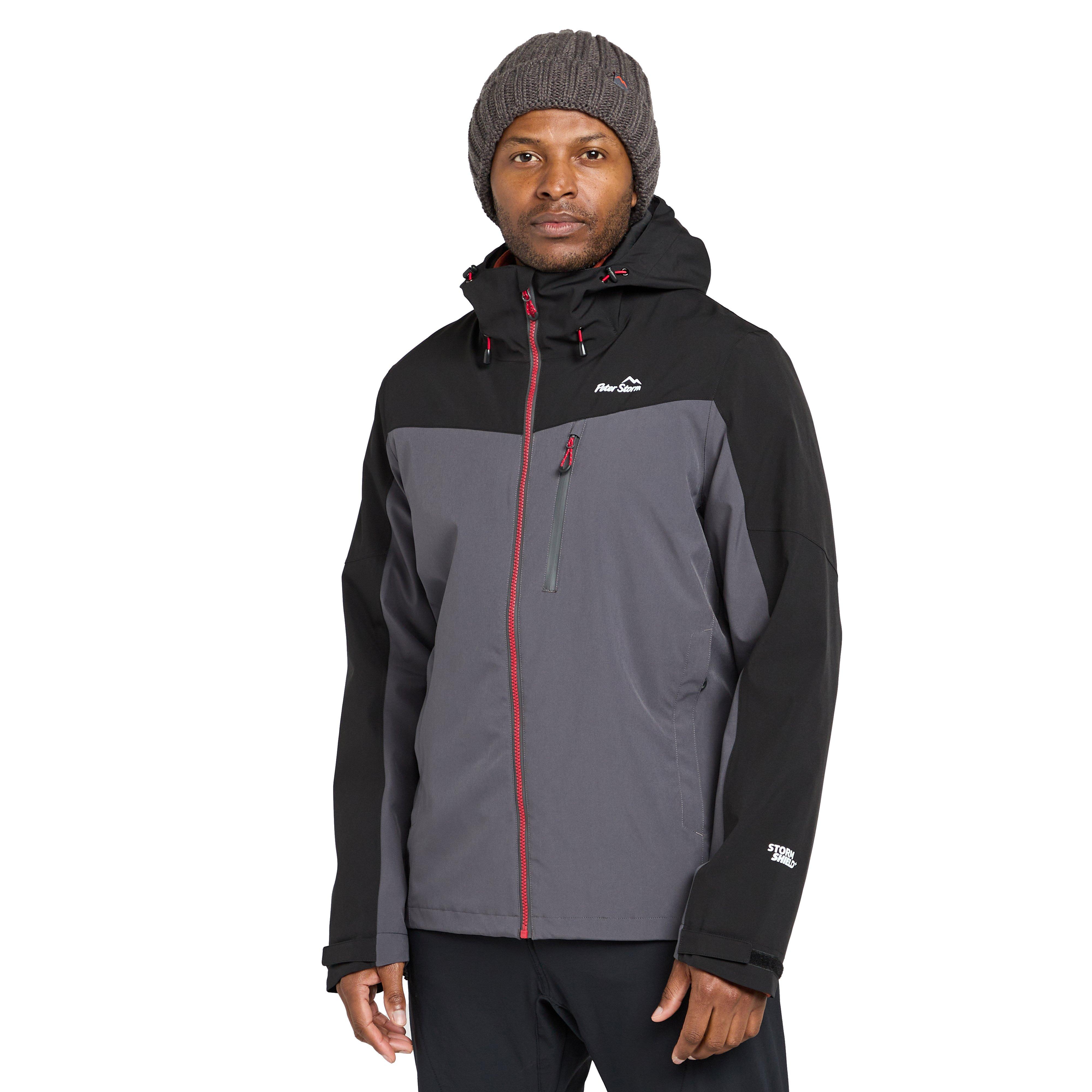 Peter Storm Men's Malham Stretch Waterproof Jacket with Adjustable Hood ...