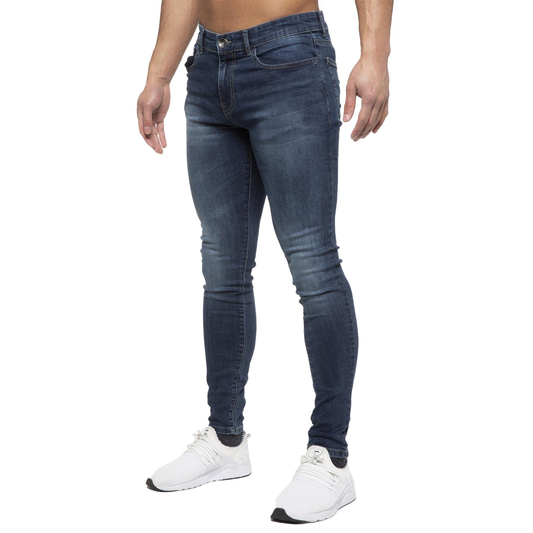 ETO | Mens Designer Slim Skinny Fit Stretch Jeans