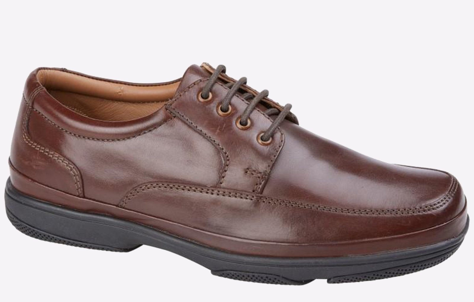 Roamers Danforth Shoes Mens Wide Fit