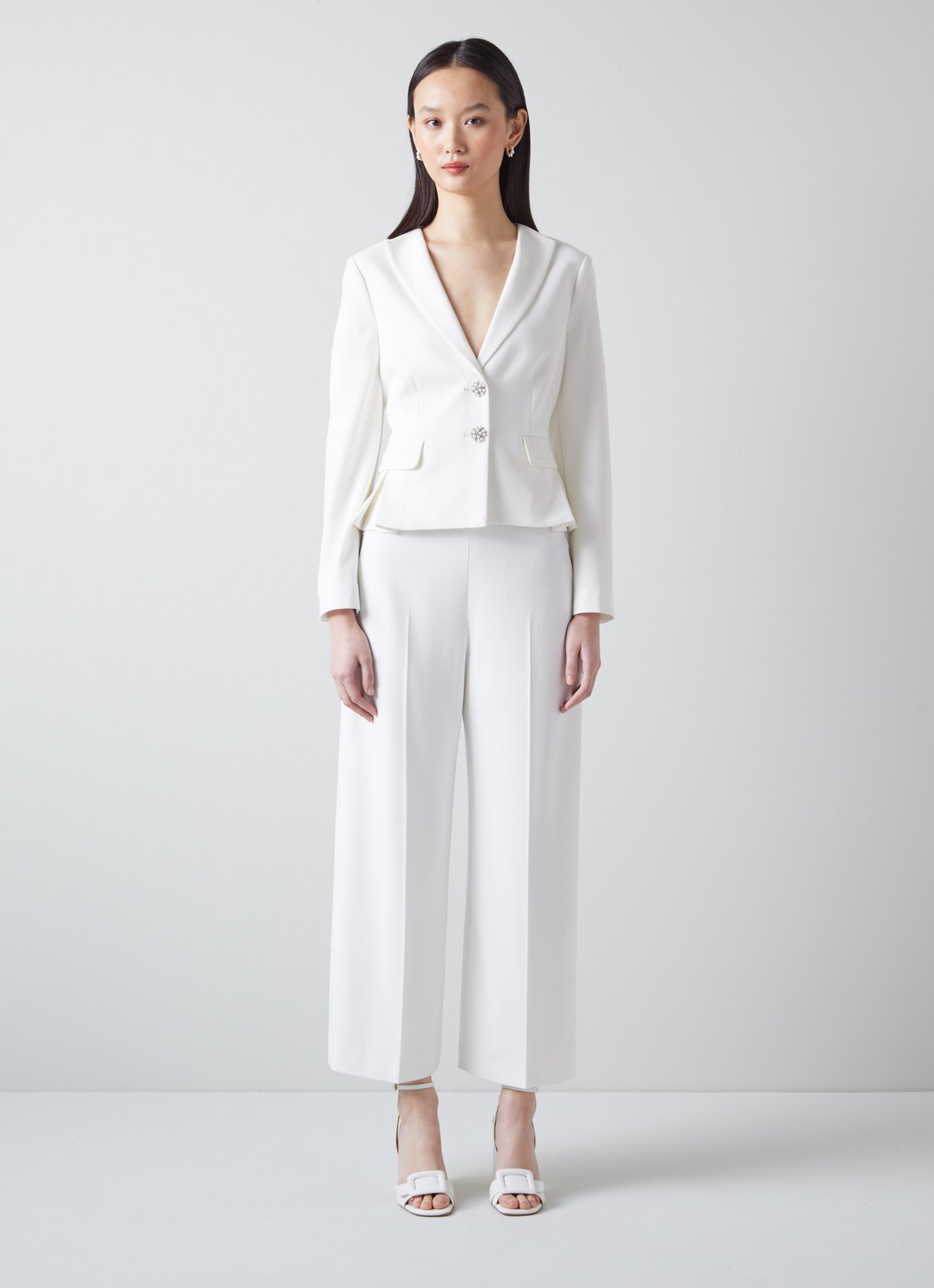 LK Bennett Adele Jackets, Cream