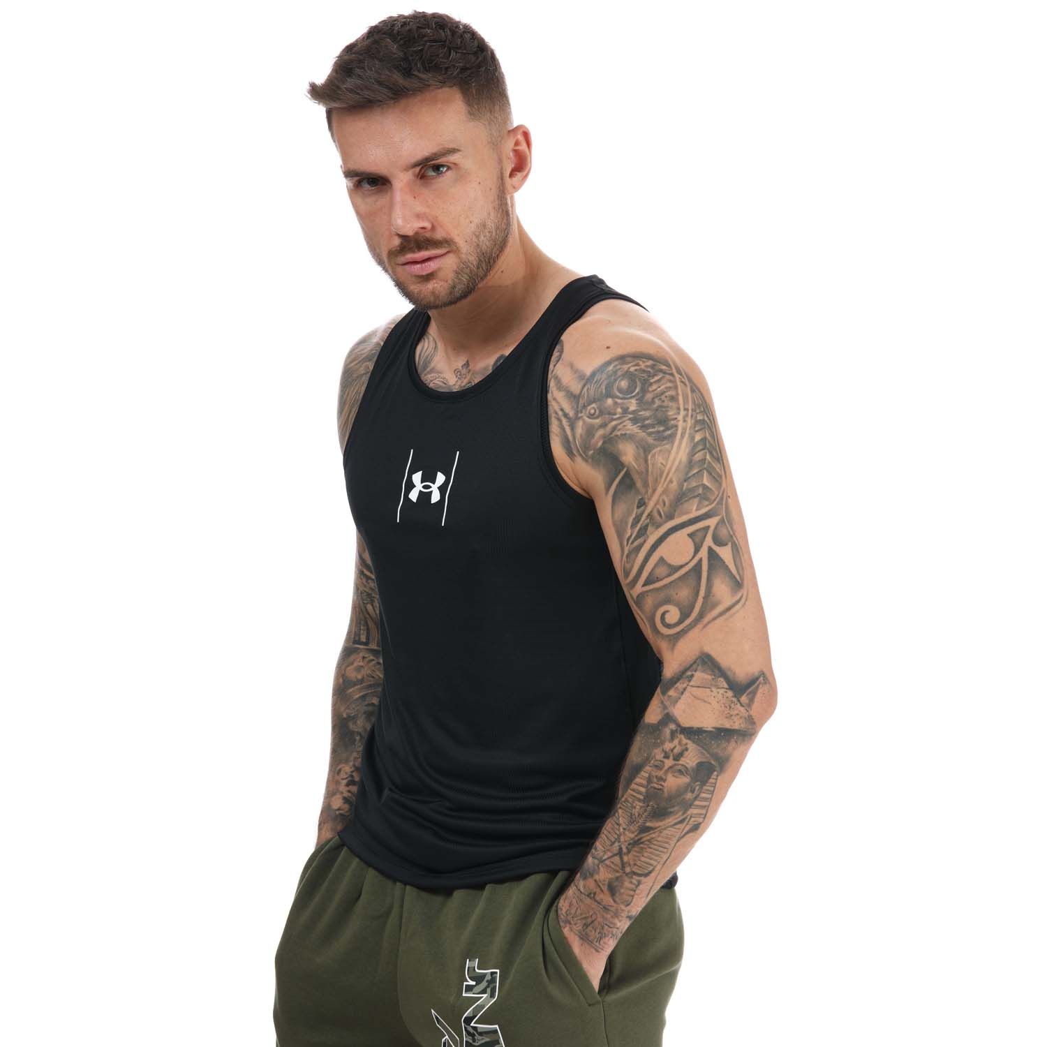 Men's Under Armour UA Speed Stride Shock Vest in Black