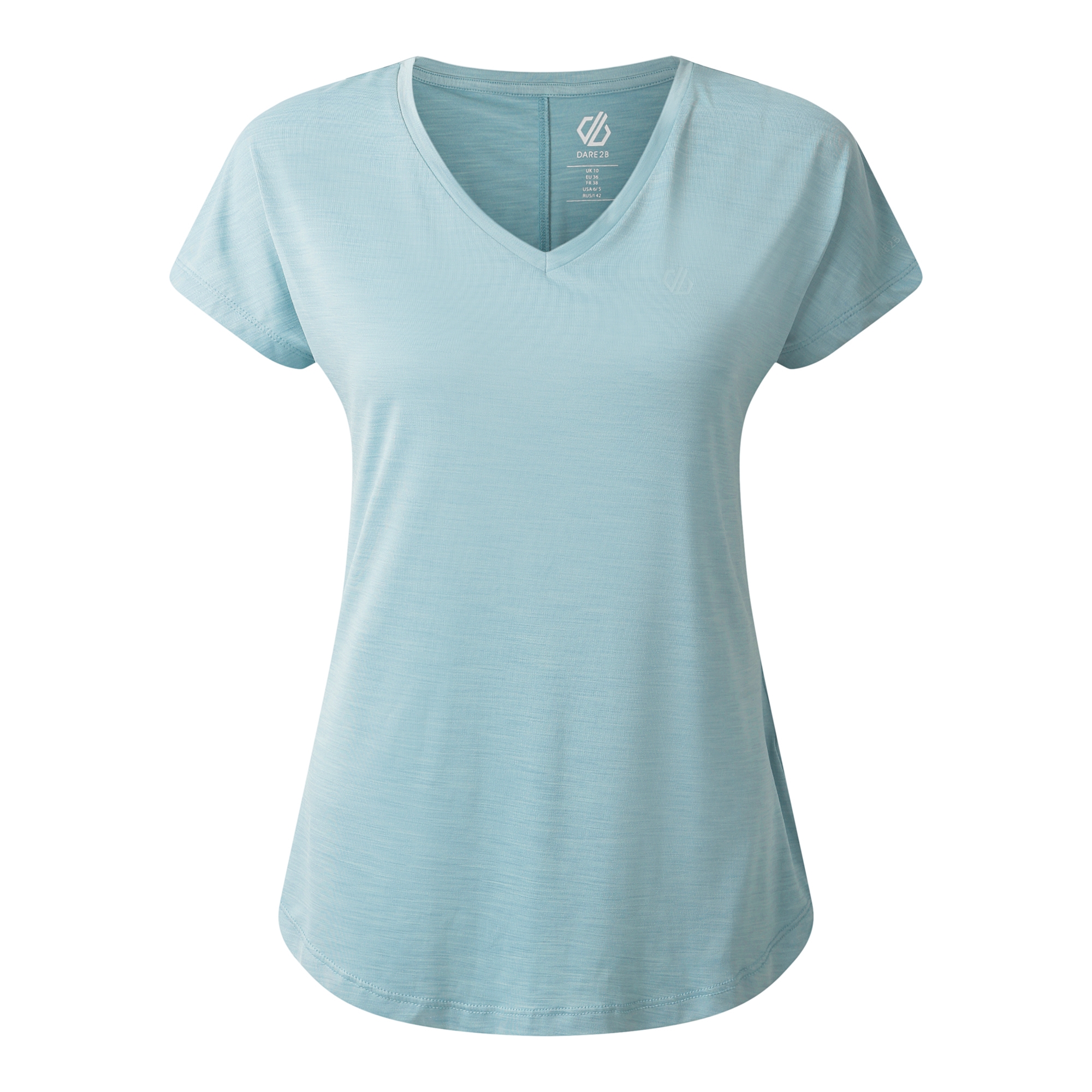 Dare 2B Womens/Ladies Vigilant Active T-Shirt (Aquifer)