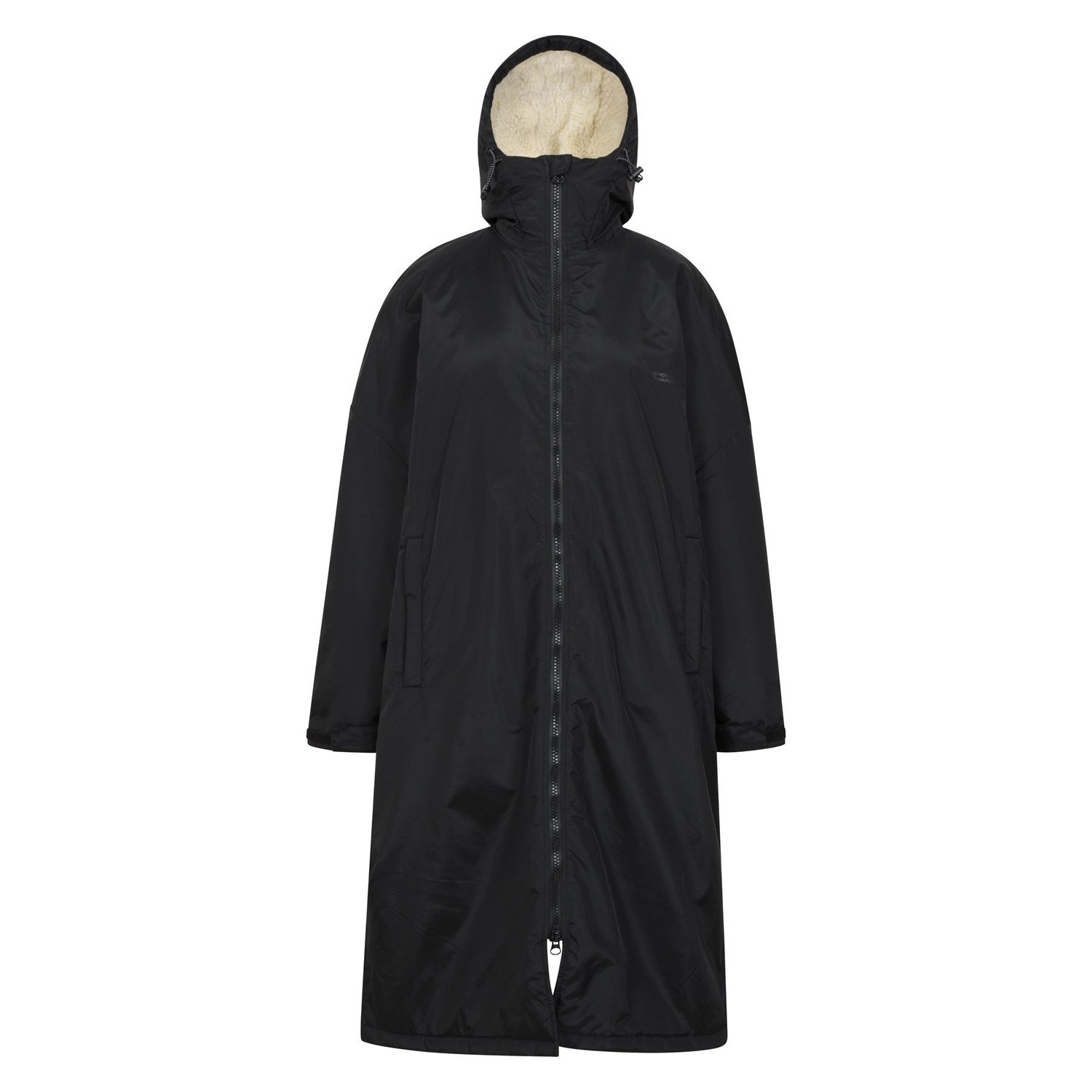 Mountain Warehouse Womens/Ladies Tidal Waterproof Changing Robe (Black)