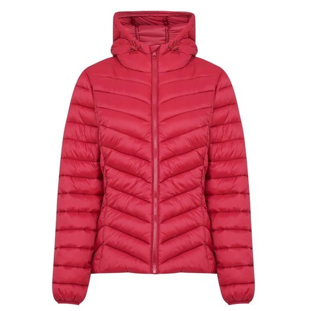 Women's SoulCal Micro Bubble Jacket in Red