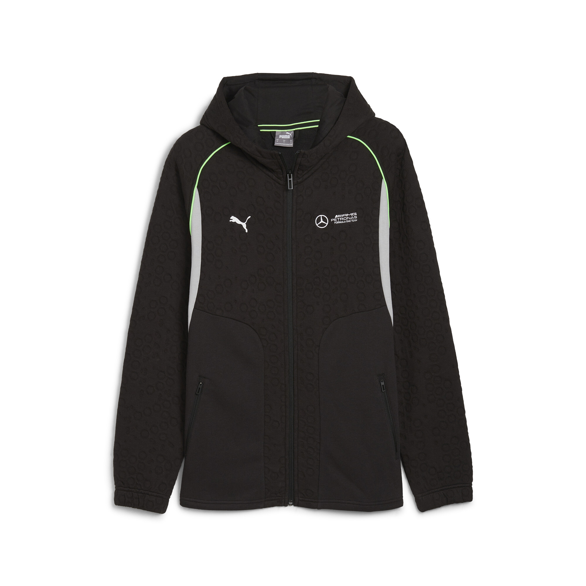 PUMA Mens Mercedes-AMG Petronas F1® Hooded Sweat Jacket