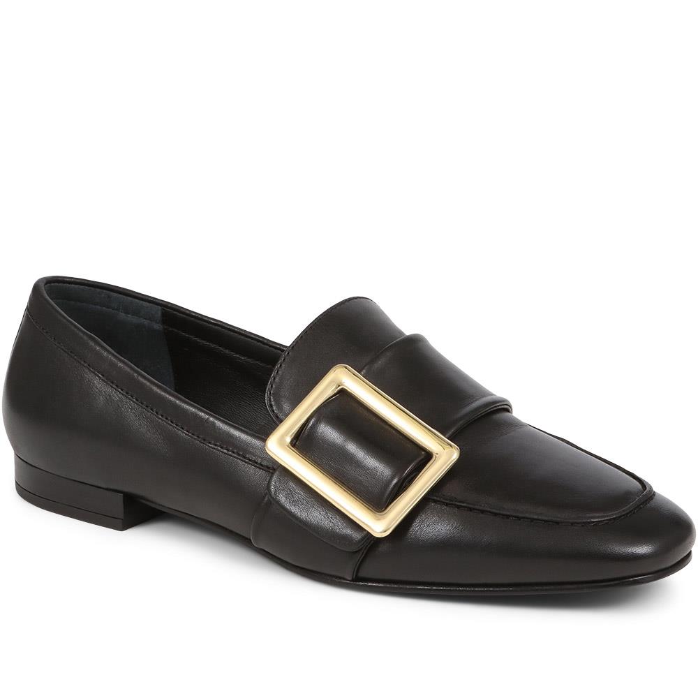 Jones Bootmaker Stefania Leather Slip-On Shoes