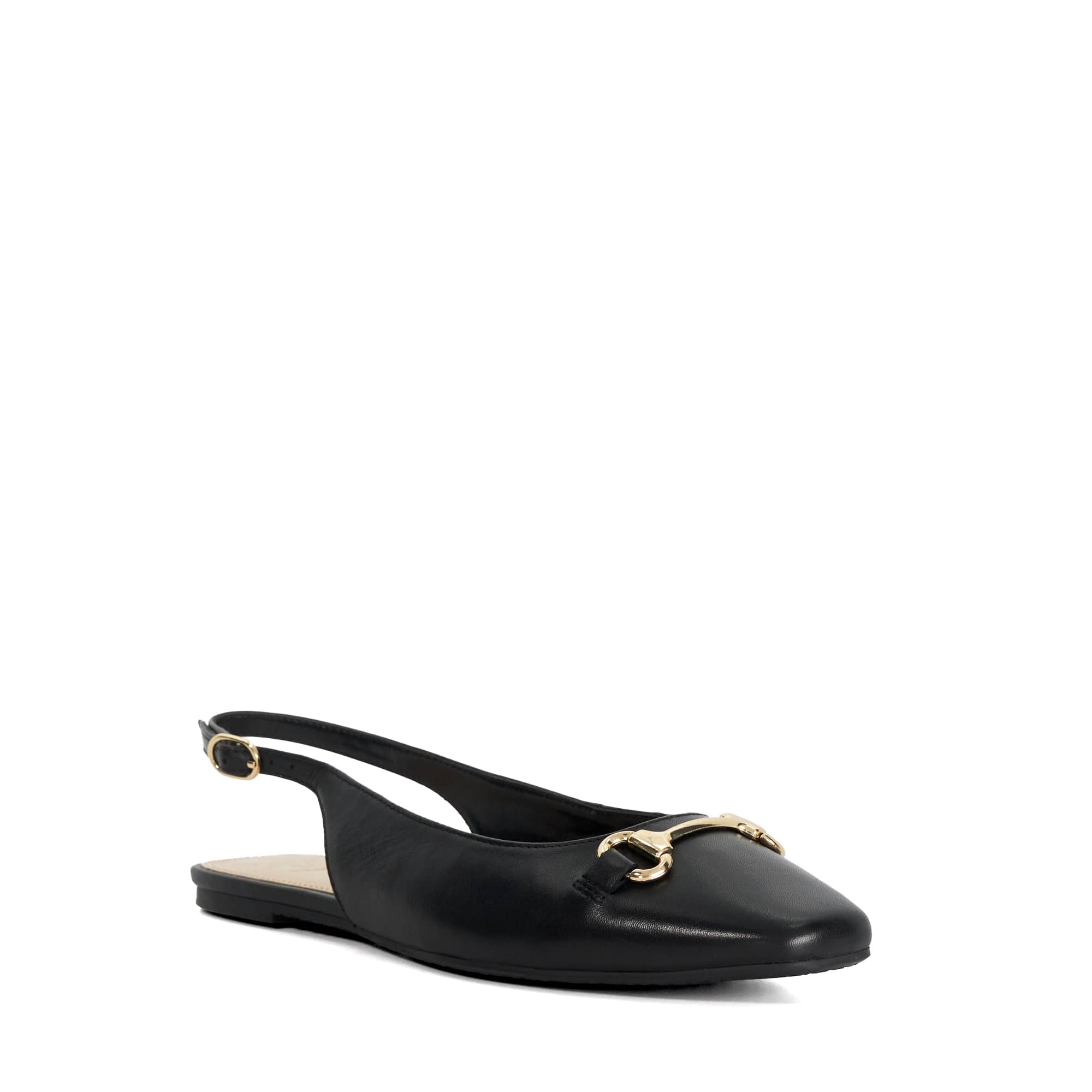 Dune Ladies Halleys - Square Toe Slingback Ballet Flats