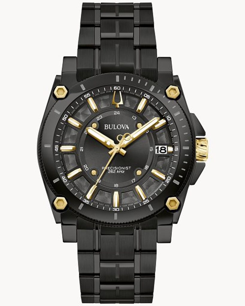 Bulova Precisionist Icon Heren Zwarte Horloge 98B408