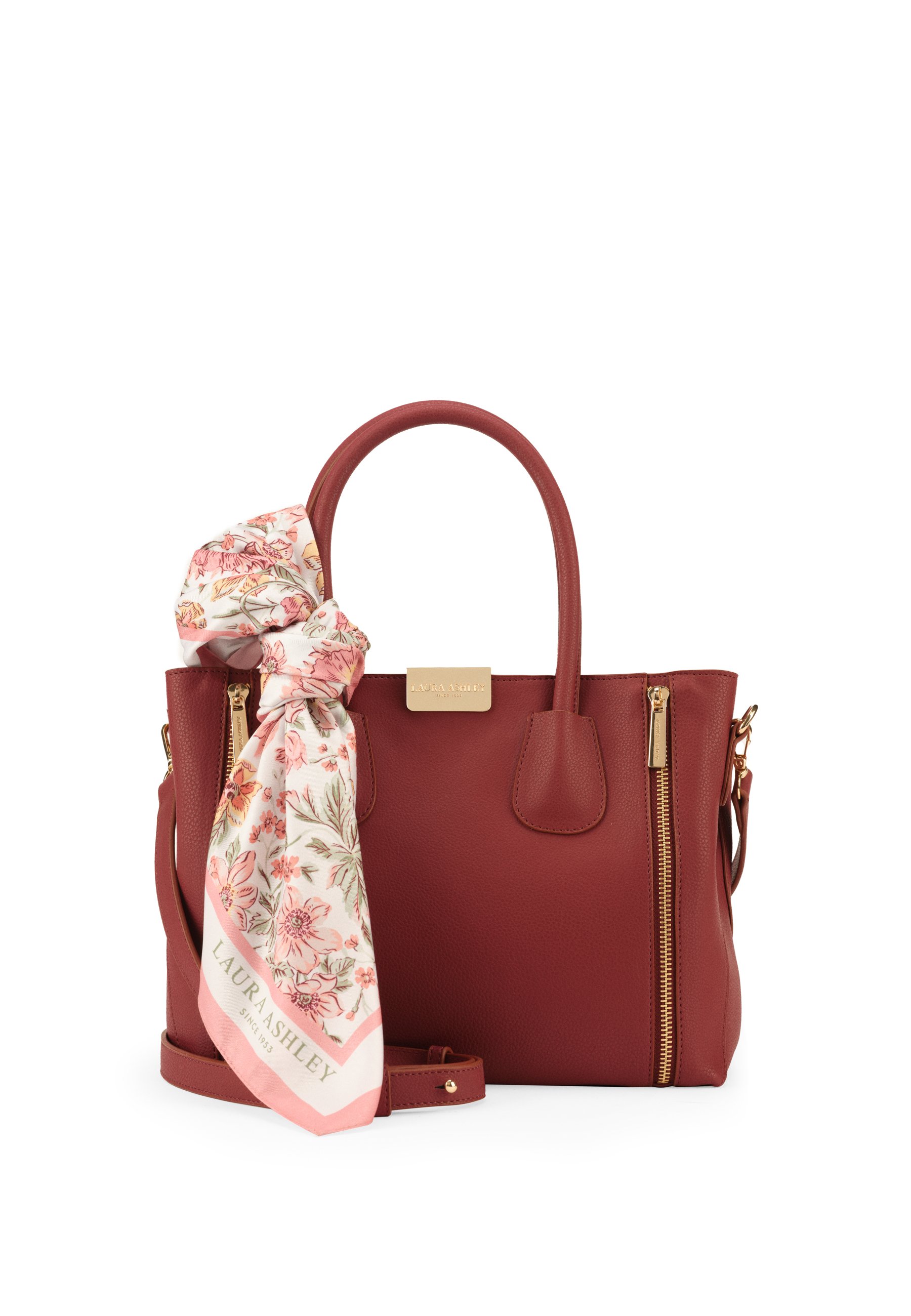 Laura Ashley Burgundy Shoulder Bag