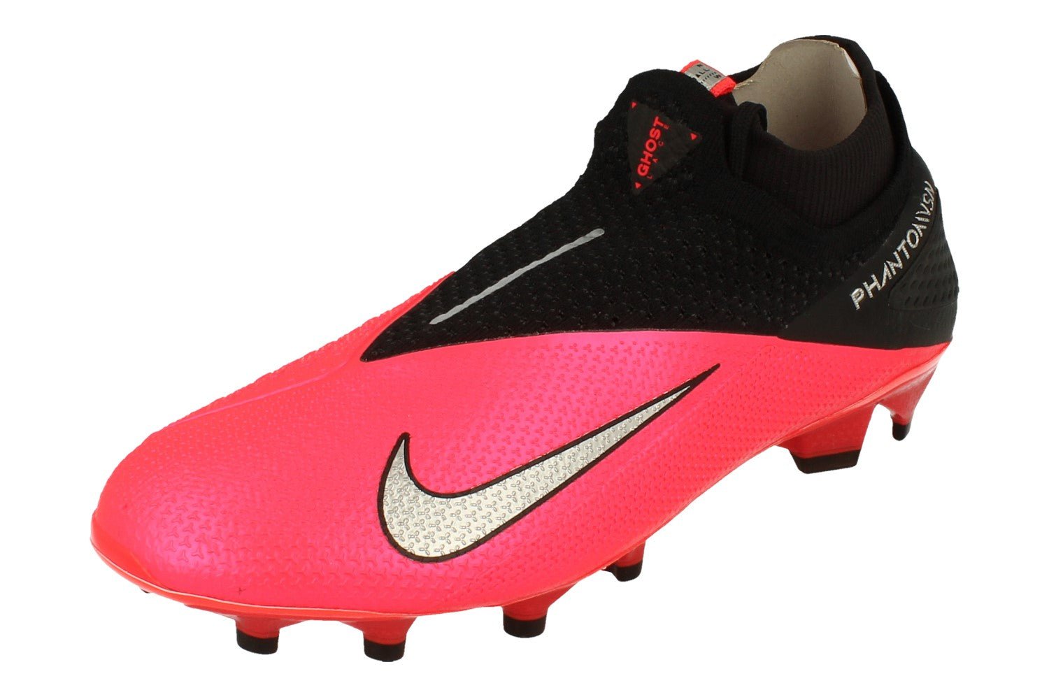Nike Phantom Vsn 2 Elite Df Fg Mens Football Boots Red