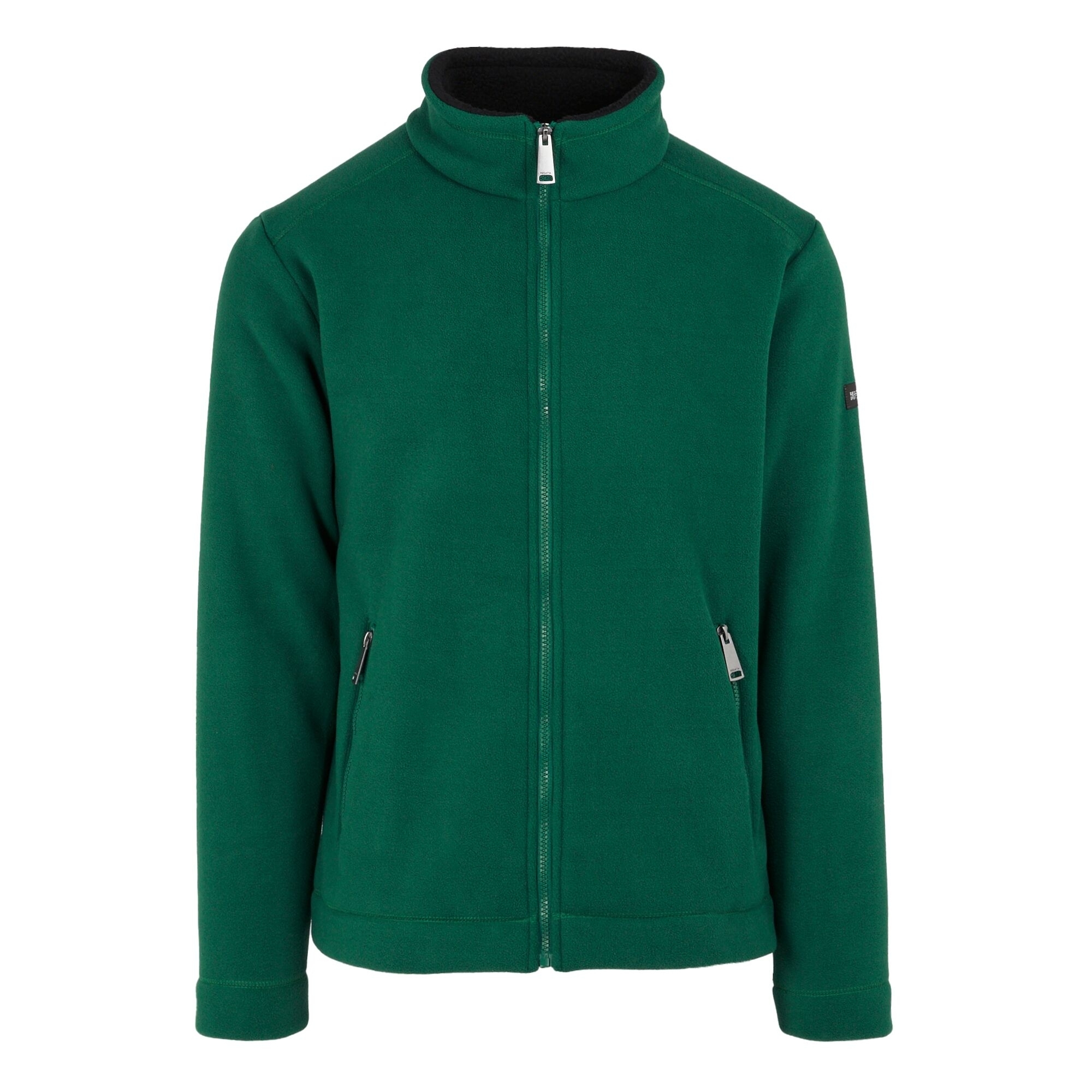 Regatta Mens Garrian II Full Zip Fleece Jacket (Rainforest/Black)