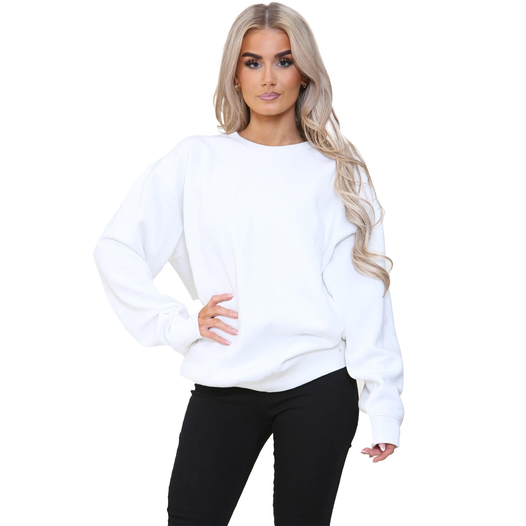 Kruze Womens Oversized Sweatshirt