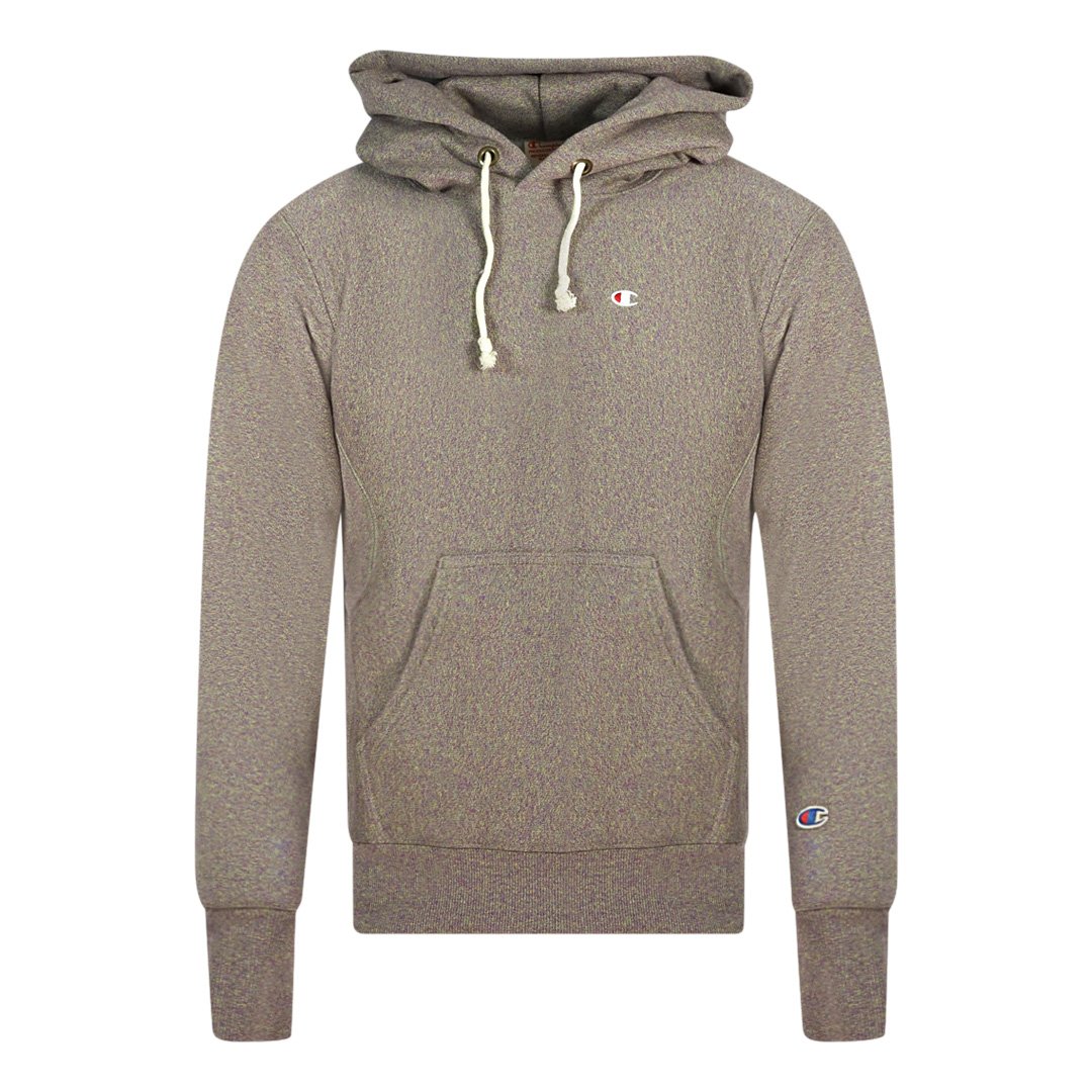 Champion Small Chest Logo paarse hoodie