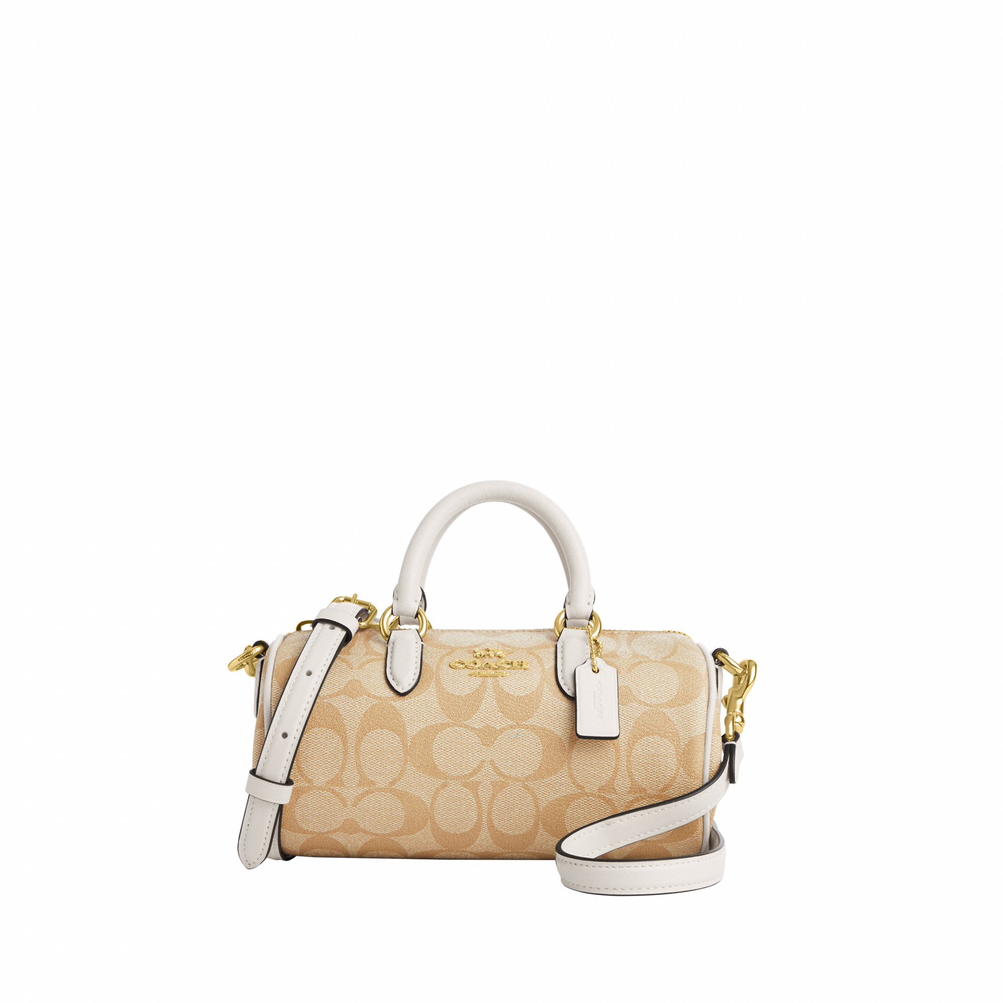 Signature Lacey Crossbody with Leather Strap Bag