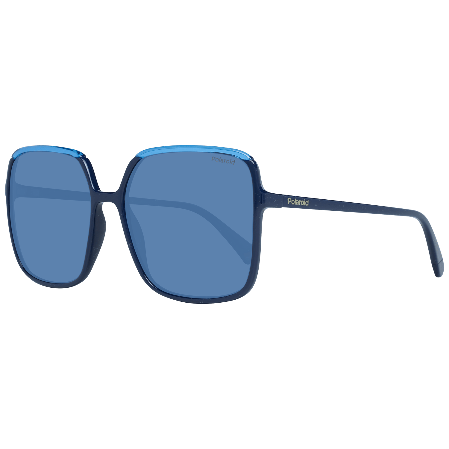 Polaroid Square Womens Blue Blue Polarized PLD 6128/S