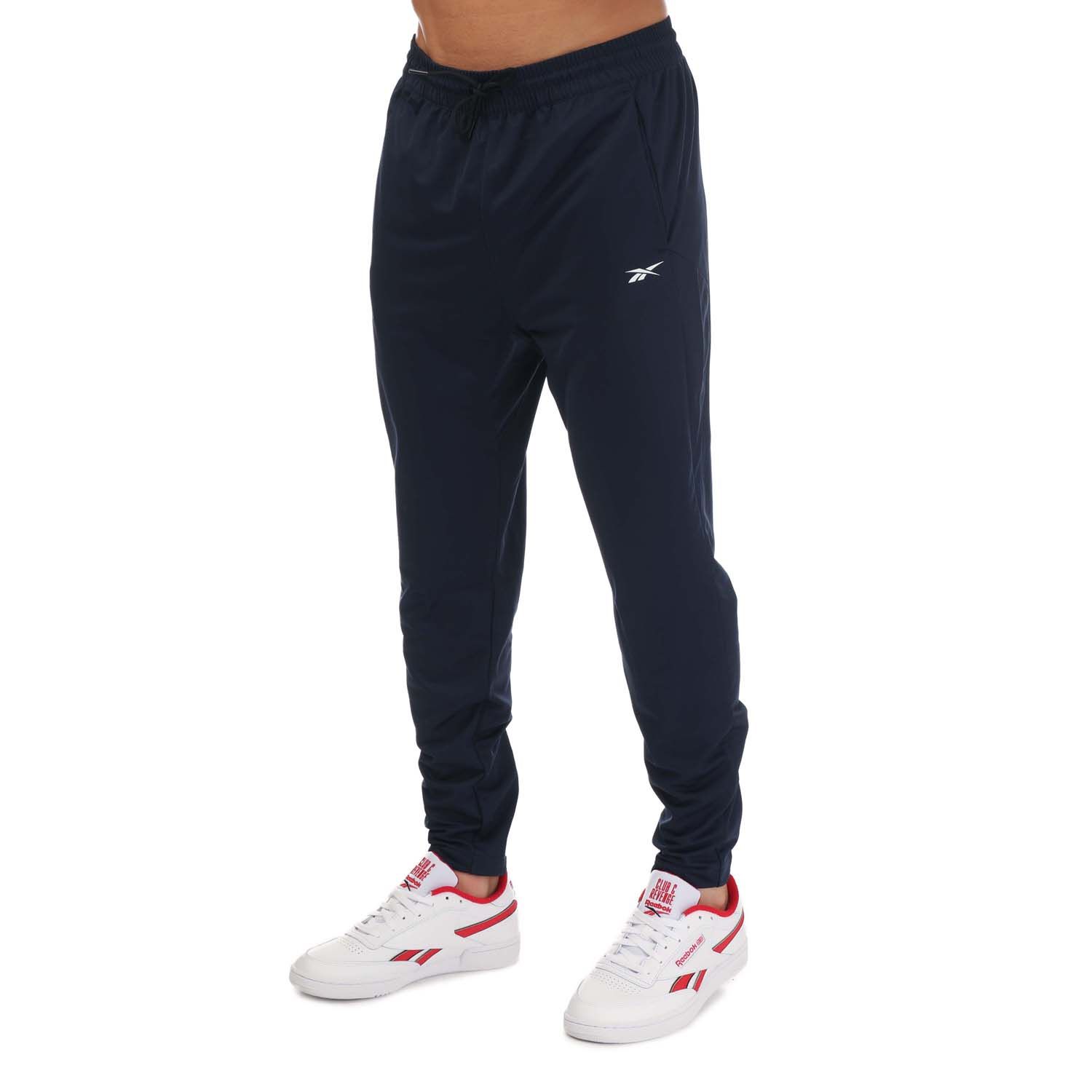 Men's Reebok Workout Ready Track Pants in Navy