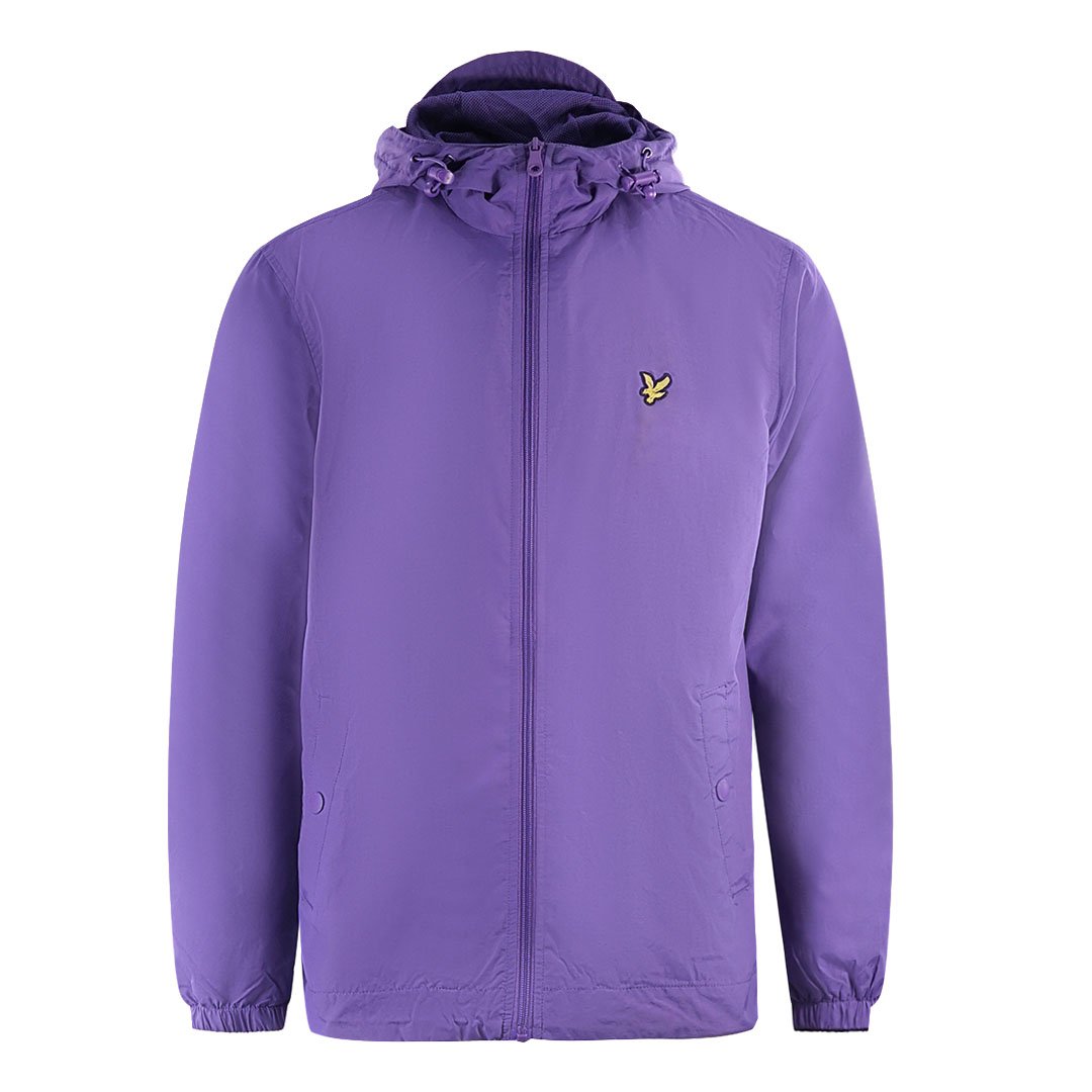 Lyle & Scott Leichte violette Jacke